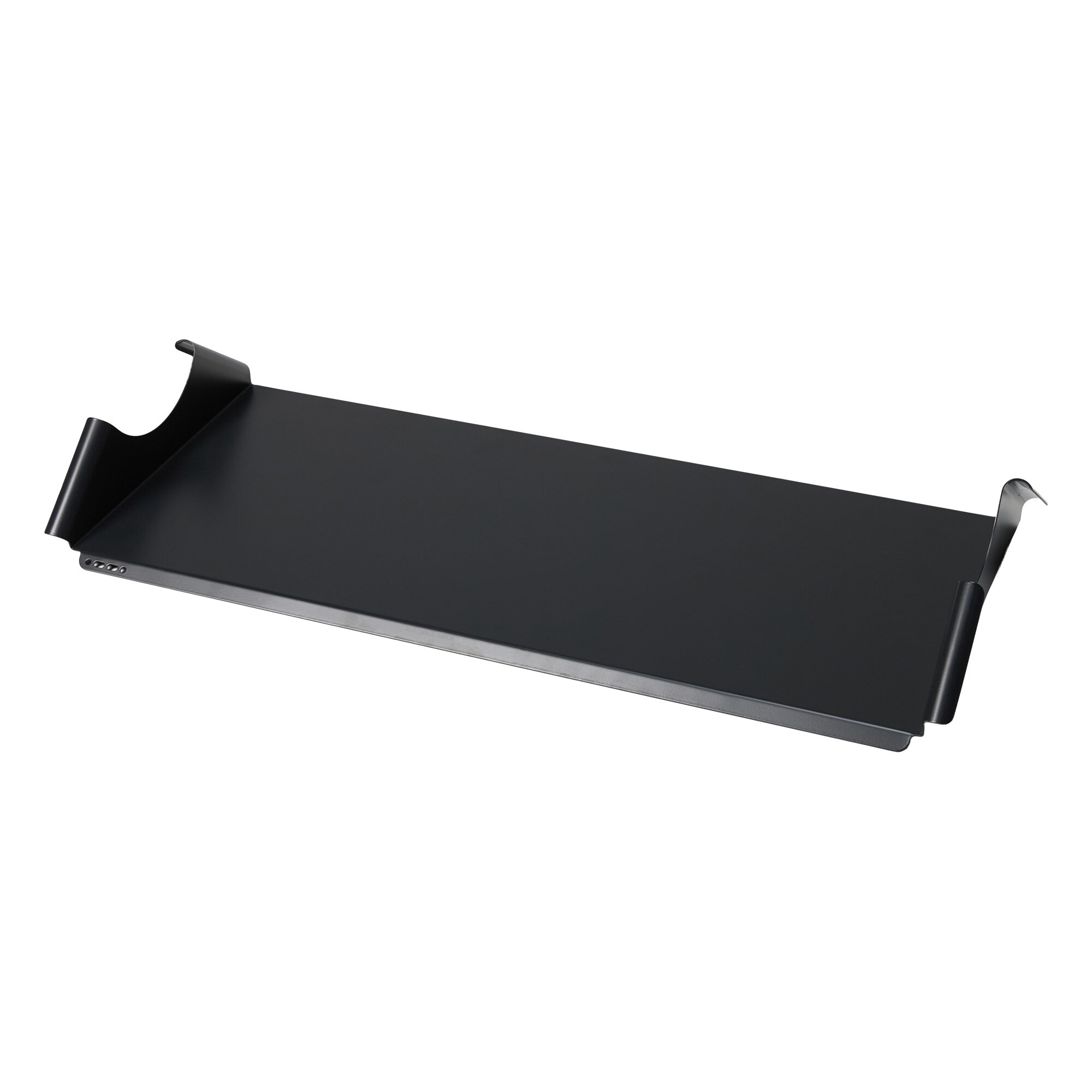 Pedestal Moon Tray shelf, charcoal | Finnish Design Shop