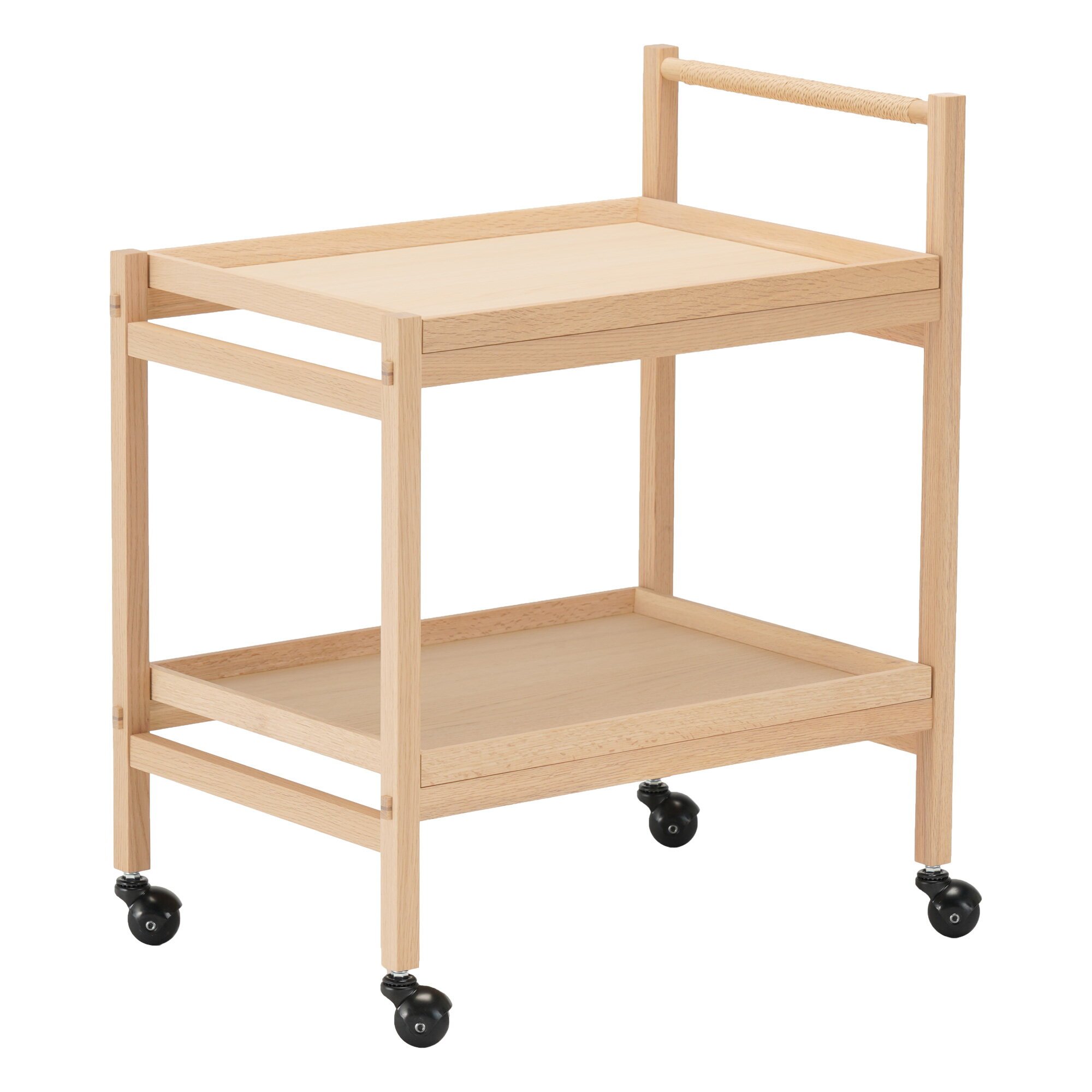 Karimoku Case N-T01 trolley, lacquered oak | Finnish Design Shop