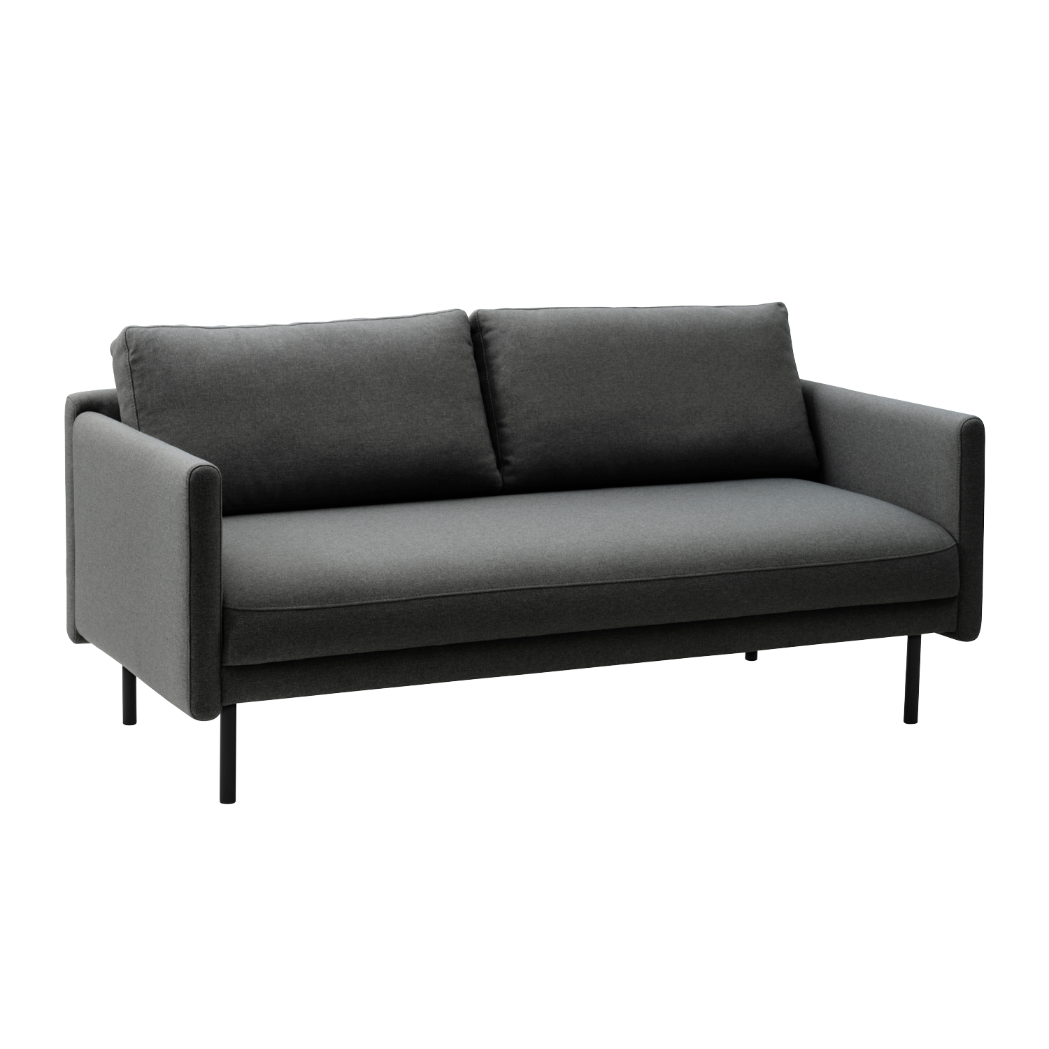 Normann Copenhagen Rar 2-seater sofa, Re-born dark grey | Finnish ...