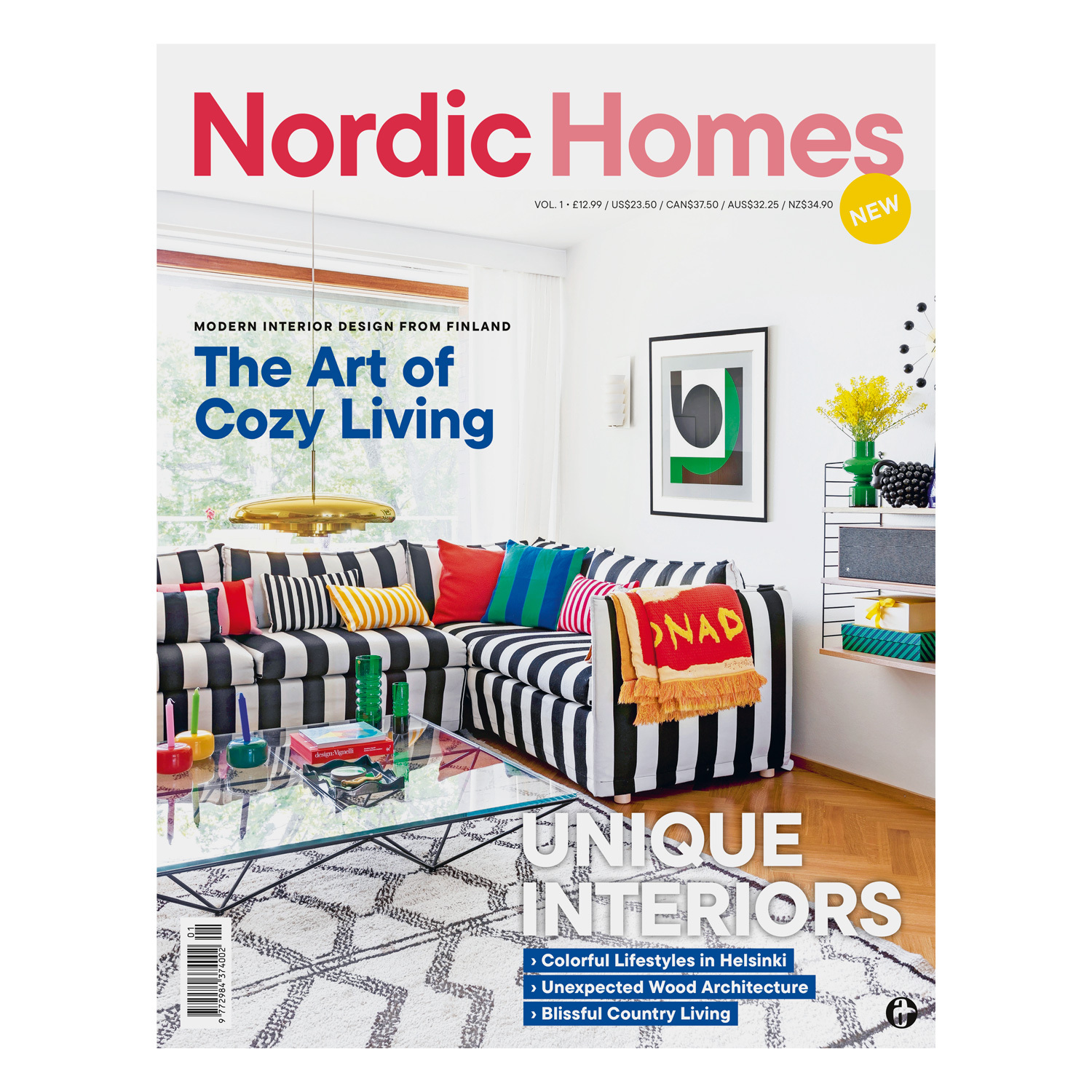 A-lehdet Nordic Homes, vol. 1, magazine | Finnish Design Shop