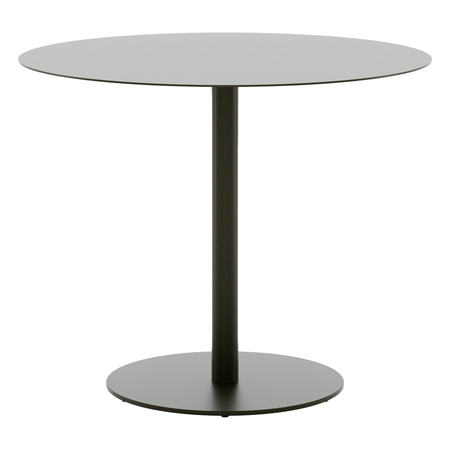 New Works May Bistro table, 90 cm, dark green | Finnish Design Shop