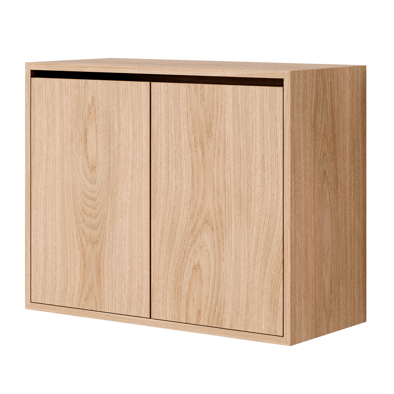 New Works cabinet, tall with doors, oak | Finnish Design Shop
