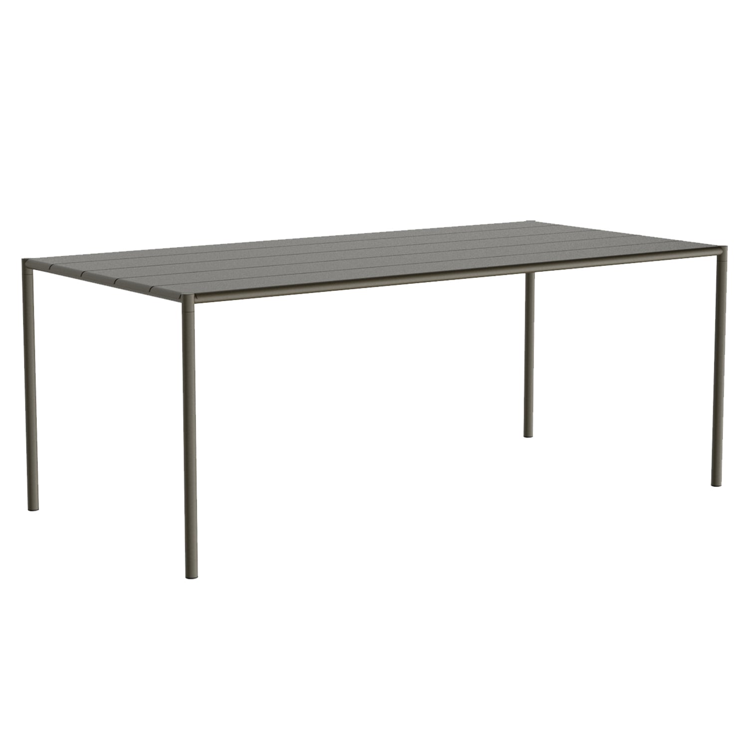 Nine Sine dining table, 189 x 94,5 cm, dark green | Finnish Design Shop