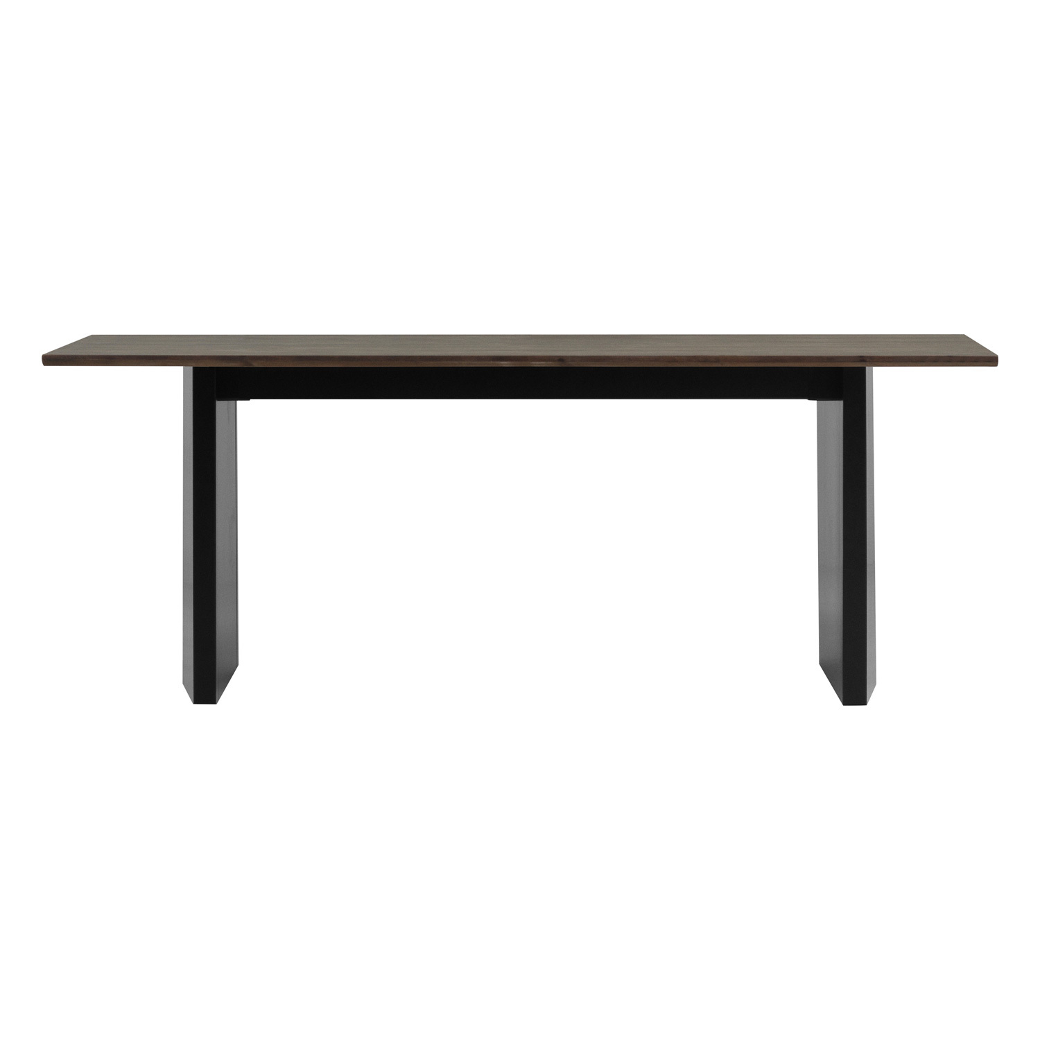 Normann Copenhagen Panel table, 90 x 200 cm, black - dark brown ...