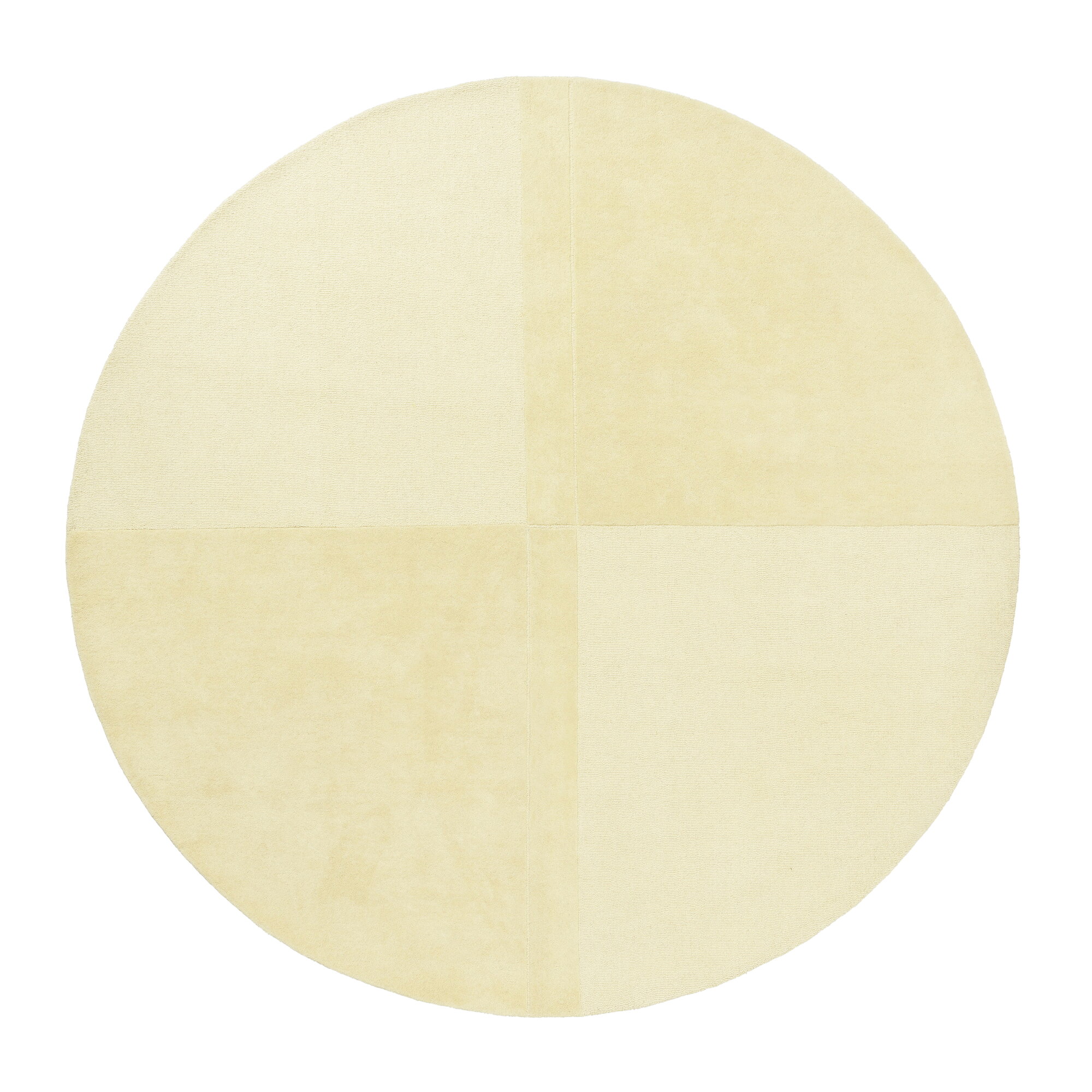 Normann Copenhagen Level rug, 280 cm, light yellow | Finnish Design Shop