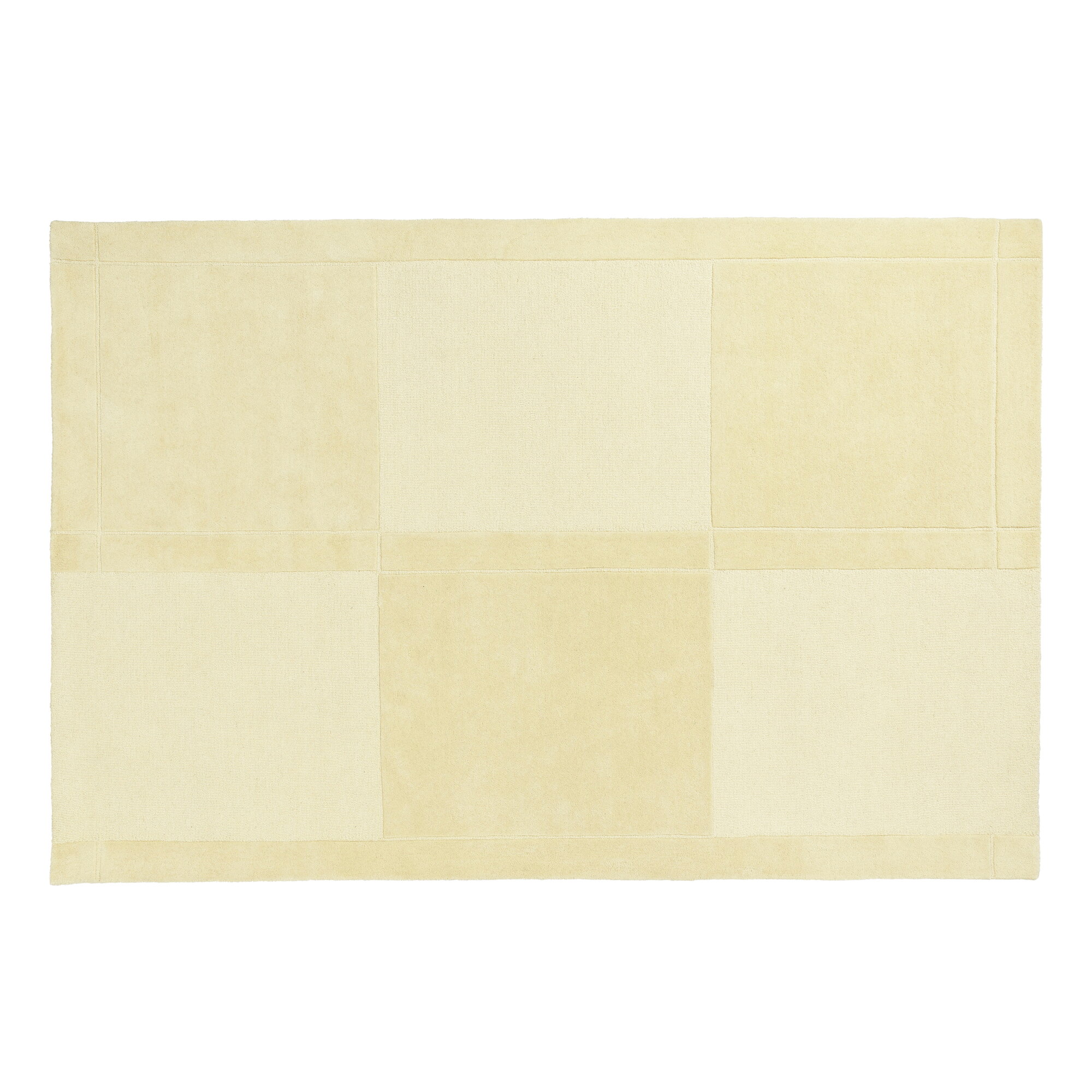 Normann Copenhagen Level rug, light yellow | Finnish Design Shop