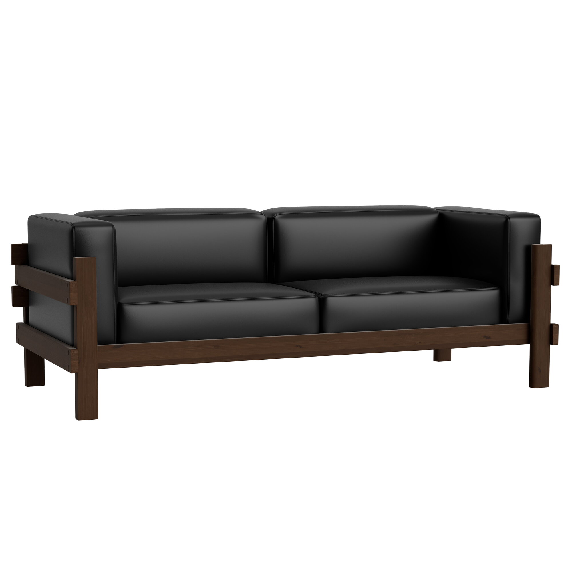 Normann Copenhagen Kube Sofa, 3-Sitzer, dunkelbraun - Ultra 41599 ...