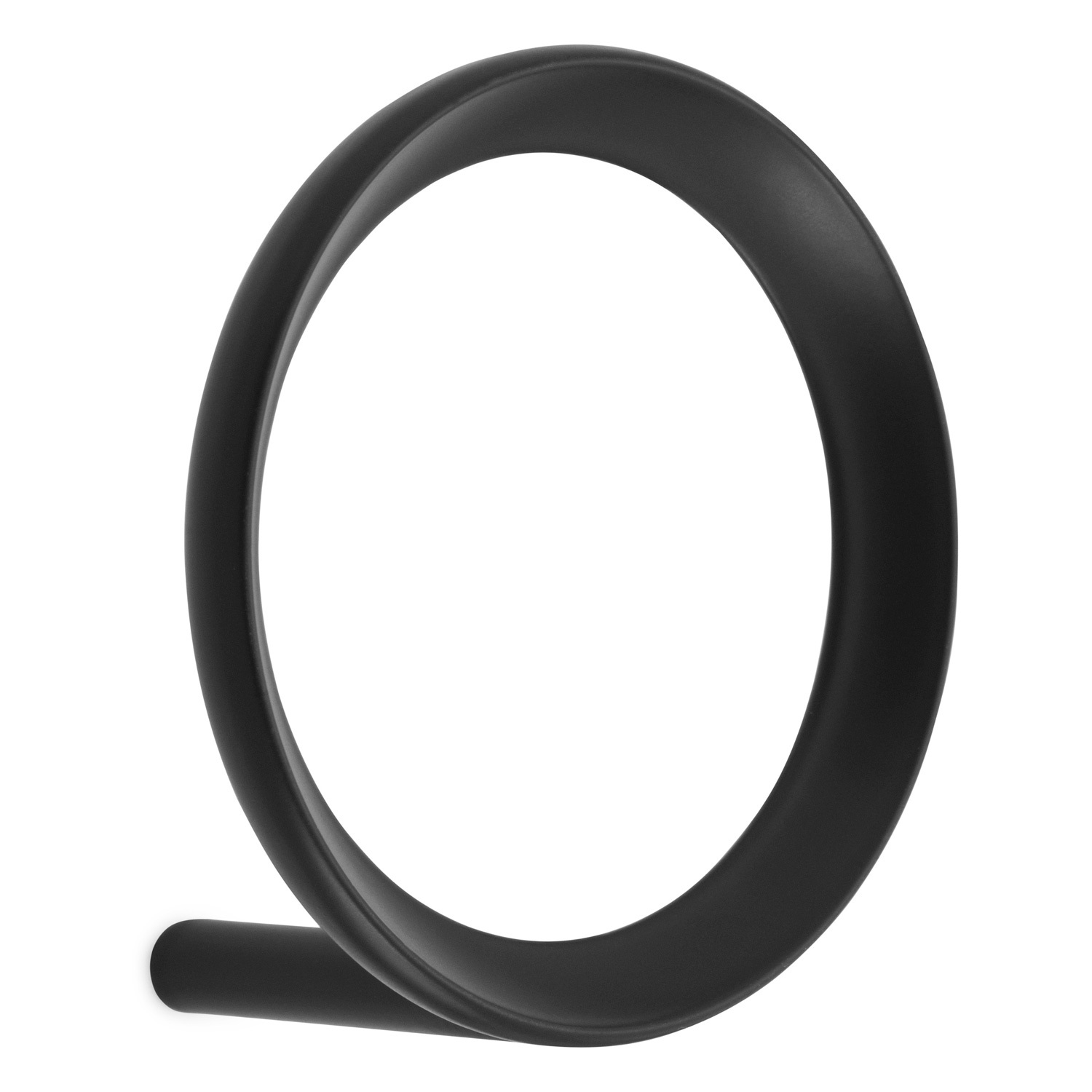 Normann Copenhagen Loop hook, large, black | Finnish Design Shop