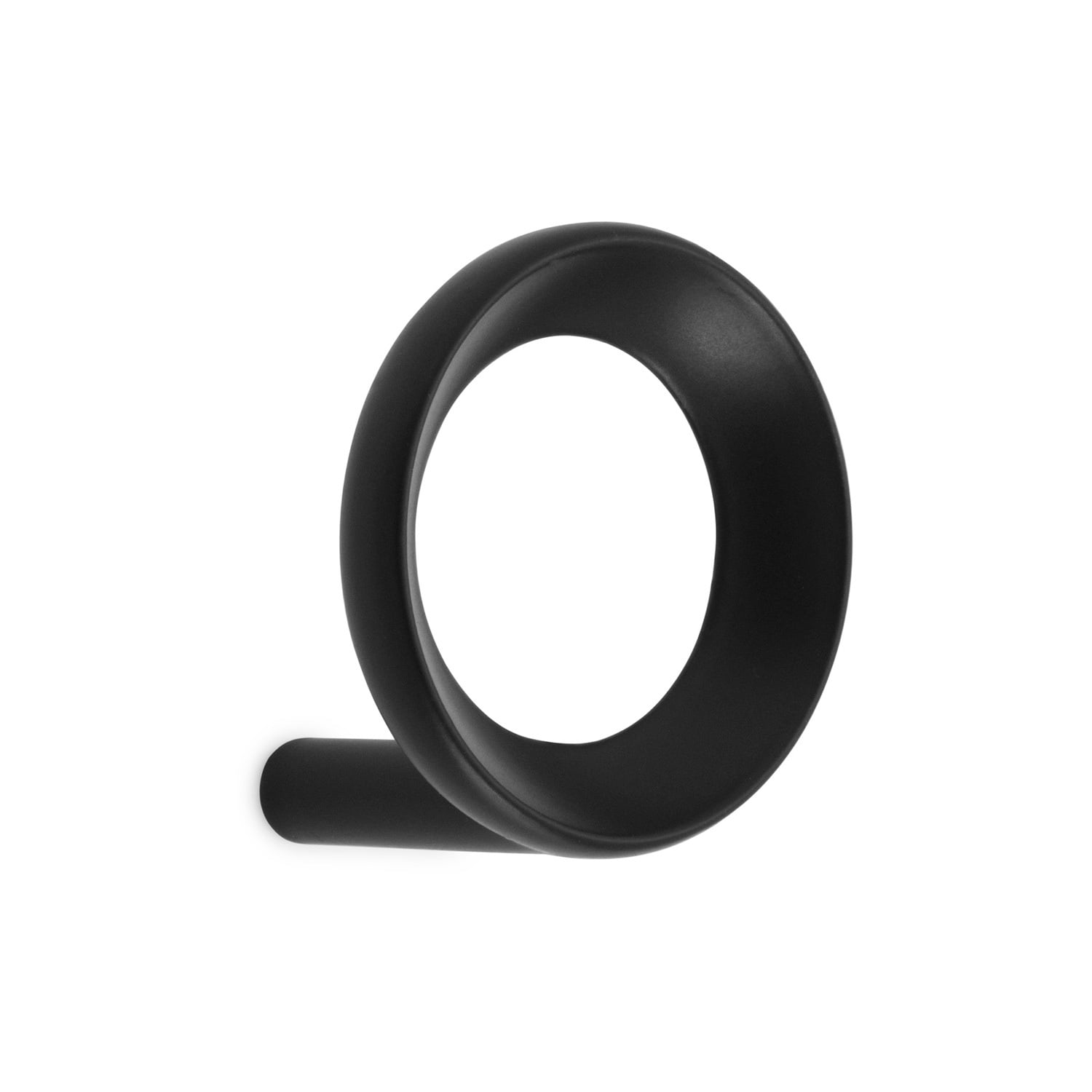 Normann Copenhagen Loop hook, small, black | Finnish Design Shop