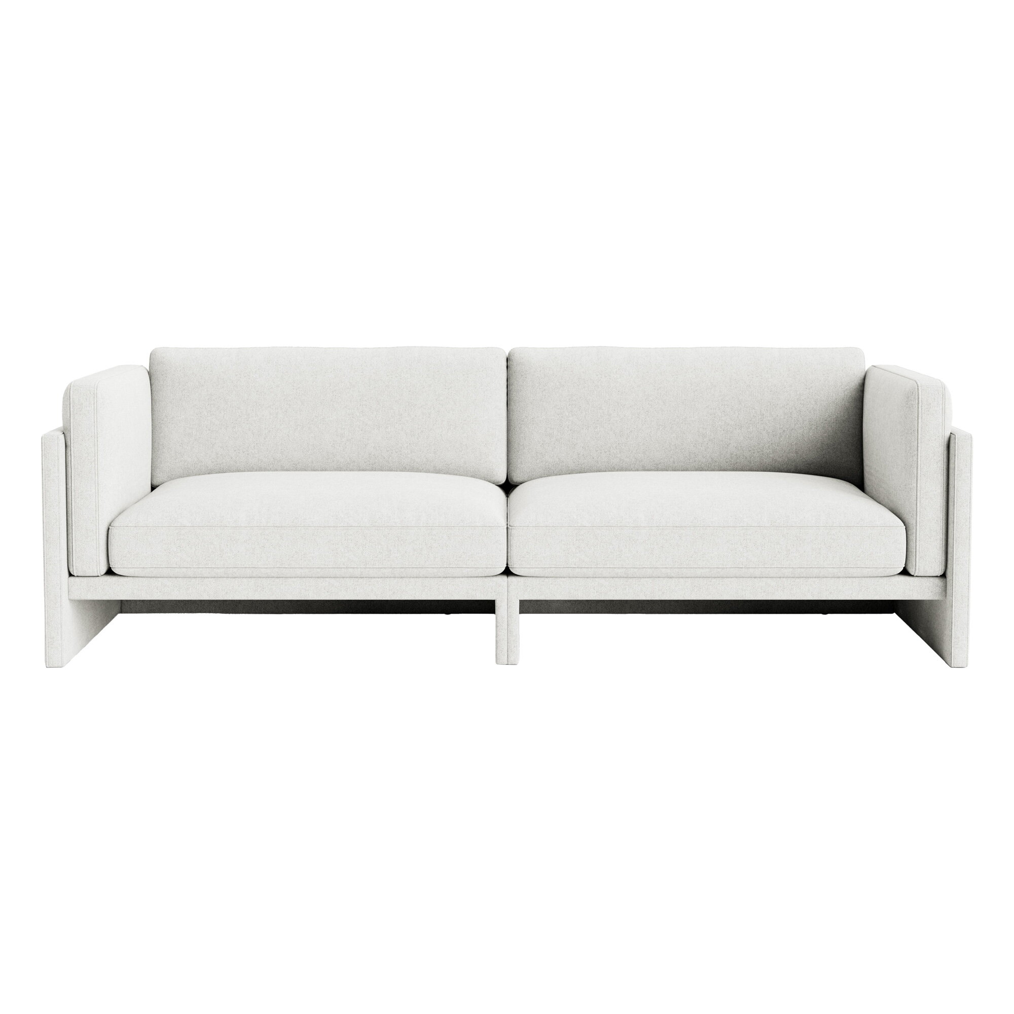 Normann Copenhagen Softy modular sofa, 3-seater, Hallingdal 110 light ...