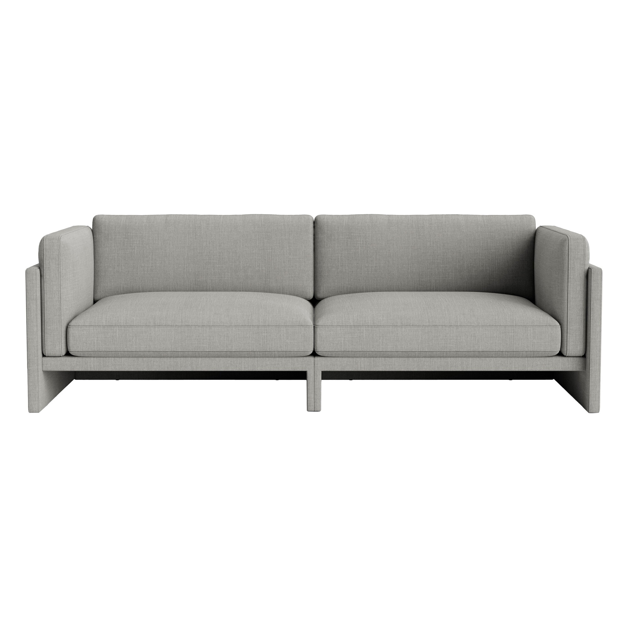 Normann Copenhagen Softy modular sofa, 3-seater, Remix 133 grey ...