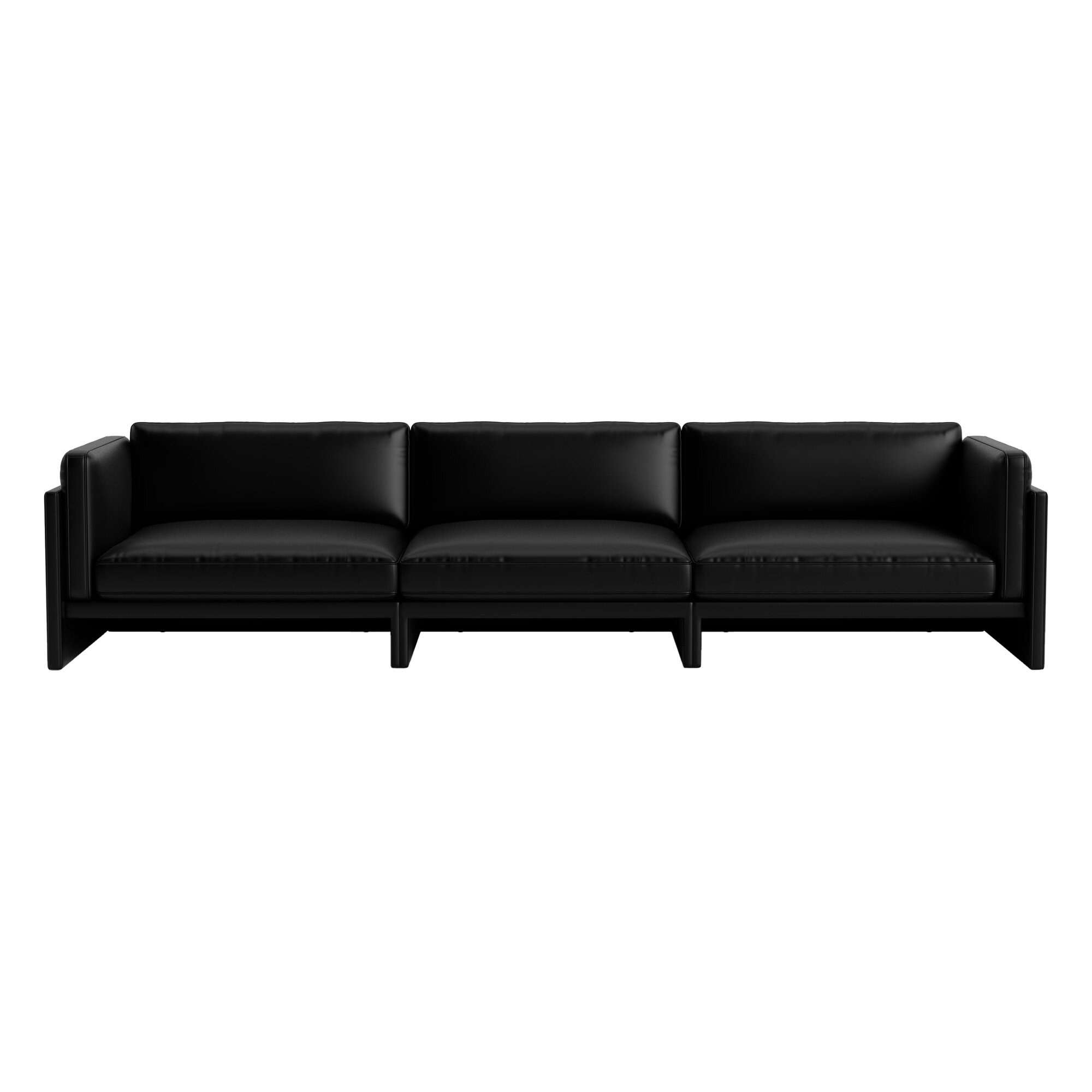 Normann Copenhagen Softy modular sofa, 4-seater, Ultra 41599 black ...