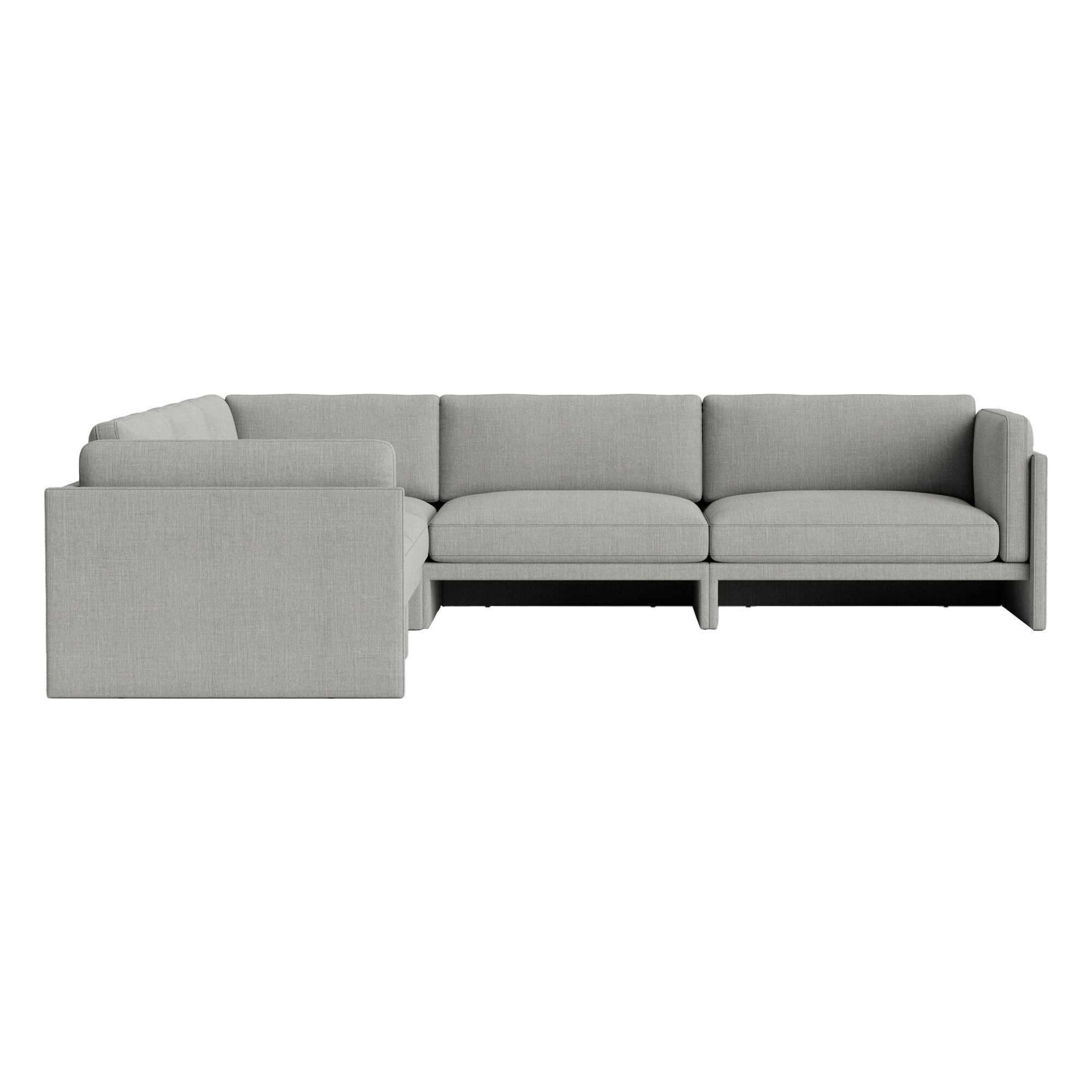 Normann Copenhagen Softy modular sofa, 6-seater, corner, Remix 133 grey | Finnish Design Shop