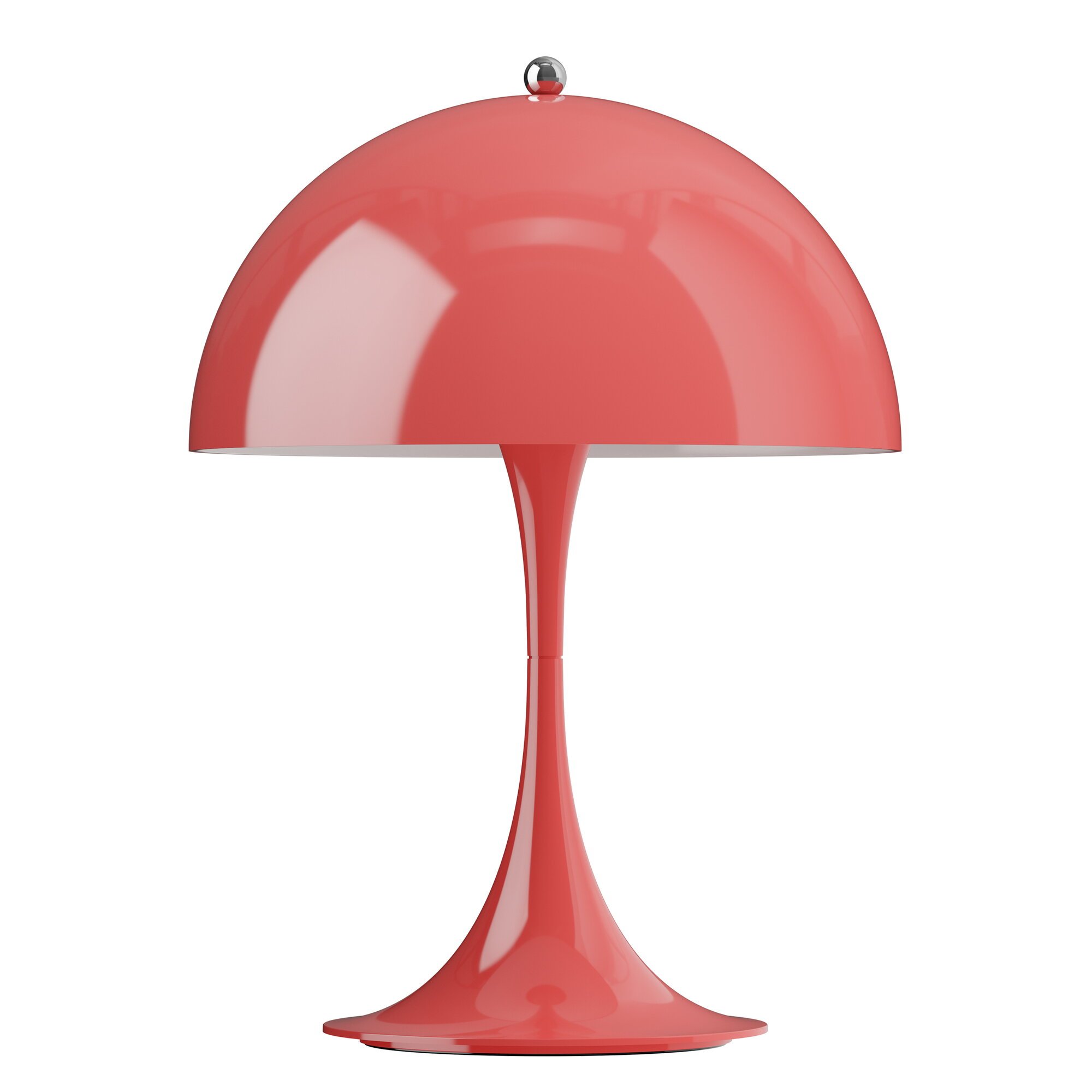 Louis Poulsen Panthella 250 Portable table lamp, opaque coral | Finnish ...
