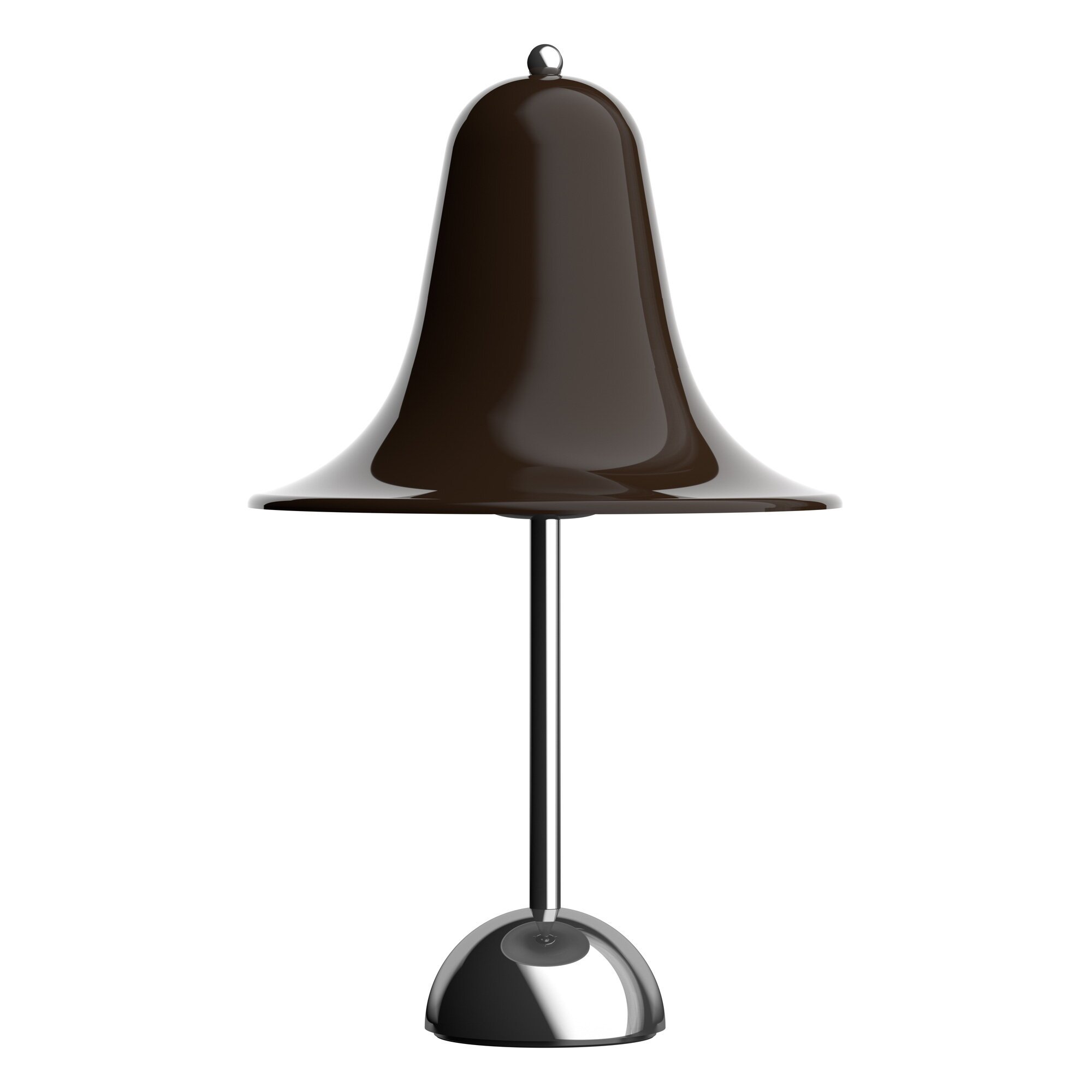 Verpan Pantop table lamp, 23 cm, pitch brown | Finnish Design Shop