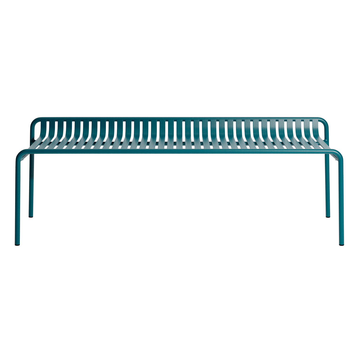 Petite Friture Week-end bench without back, ocean blue | Finnish Design ...