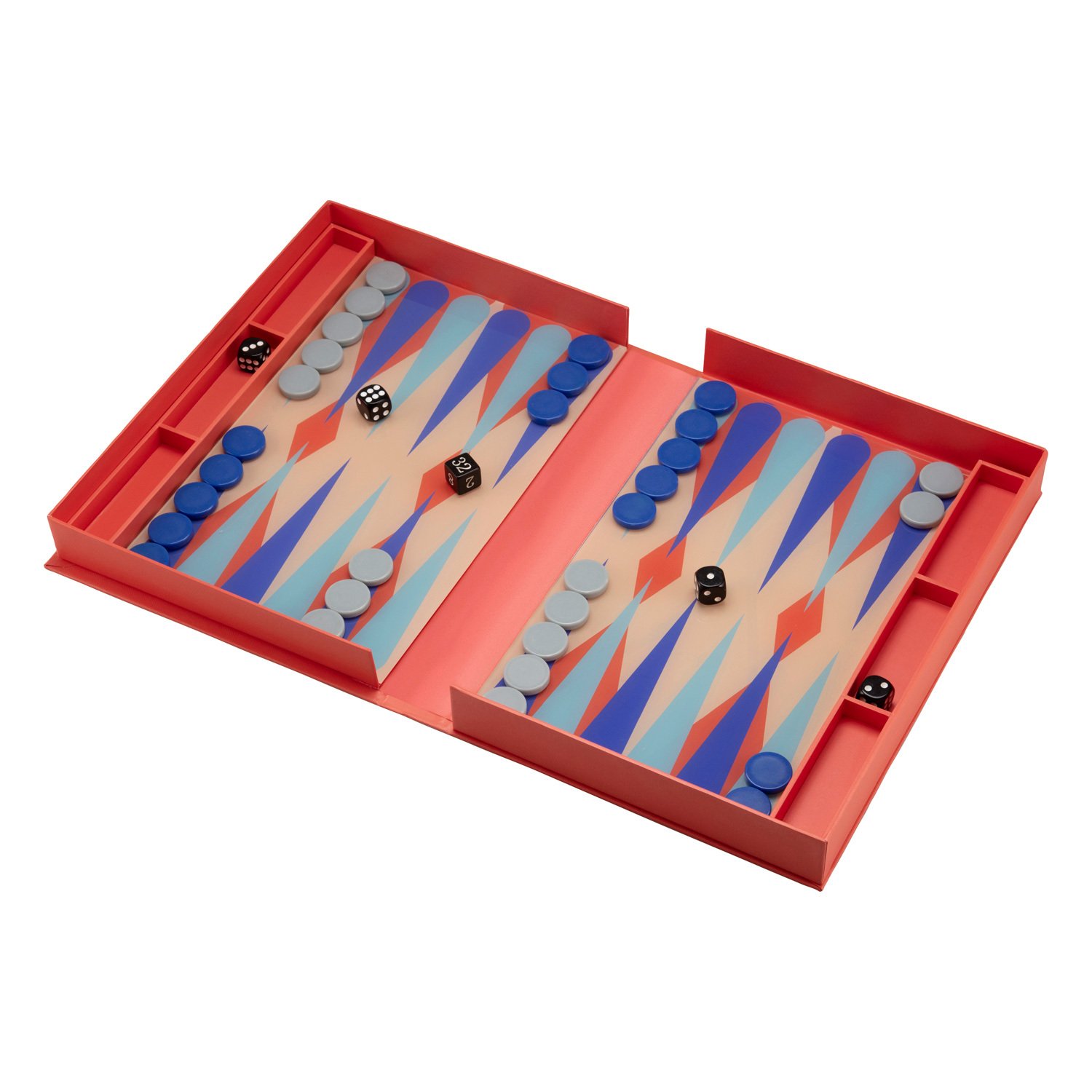 Printworks Classic - Art of Backgammon, red | Finnish Design Shop IE