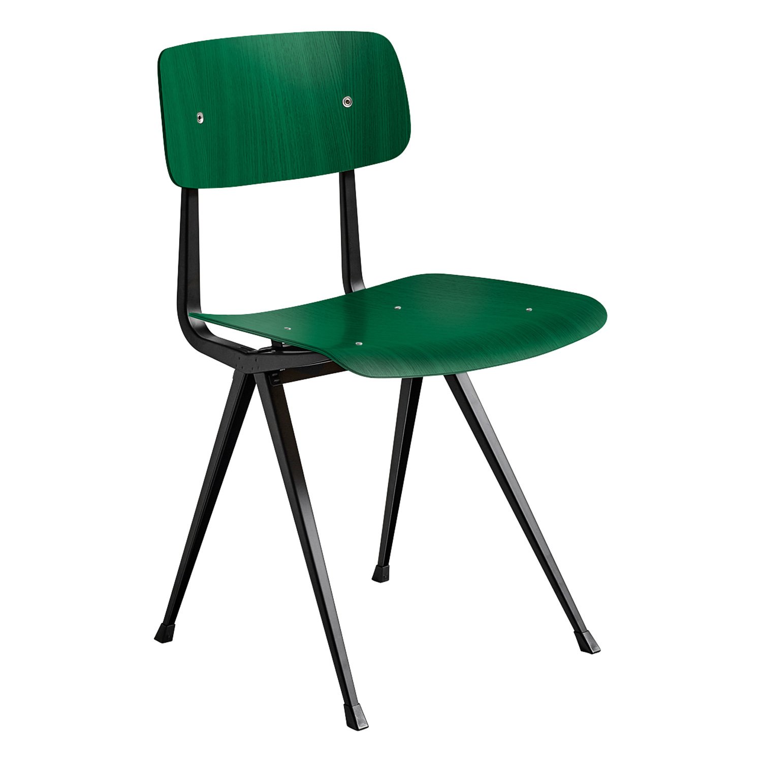 HAY Result chair, black - forest green | Finnish Design Shop