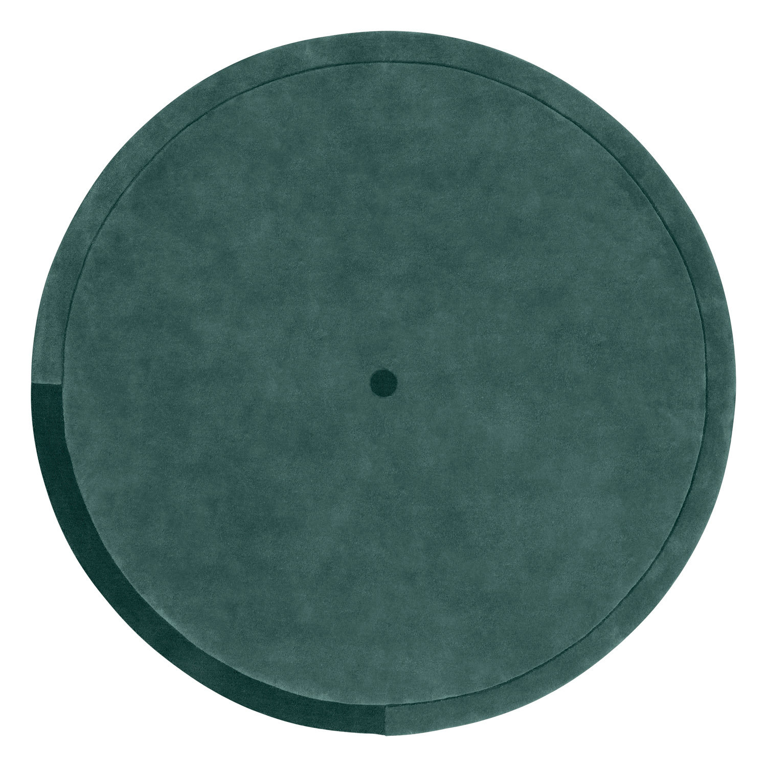 Roots Living Geo Zero rug, round, 250 cm, blue | Finnish Design Shop