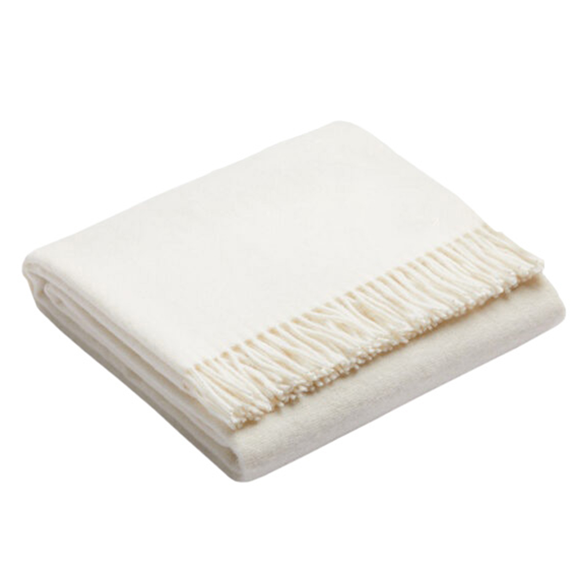 Sibast Alpaca throw, white | Finnish Design Shop
