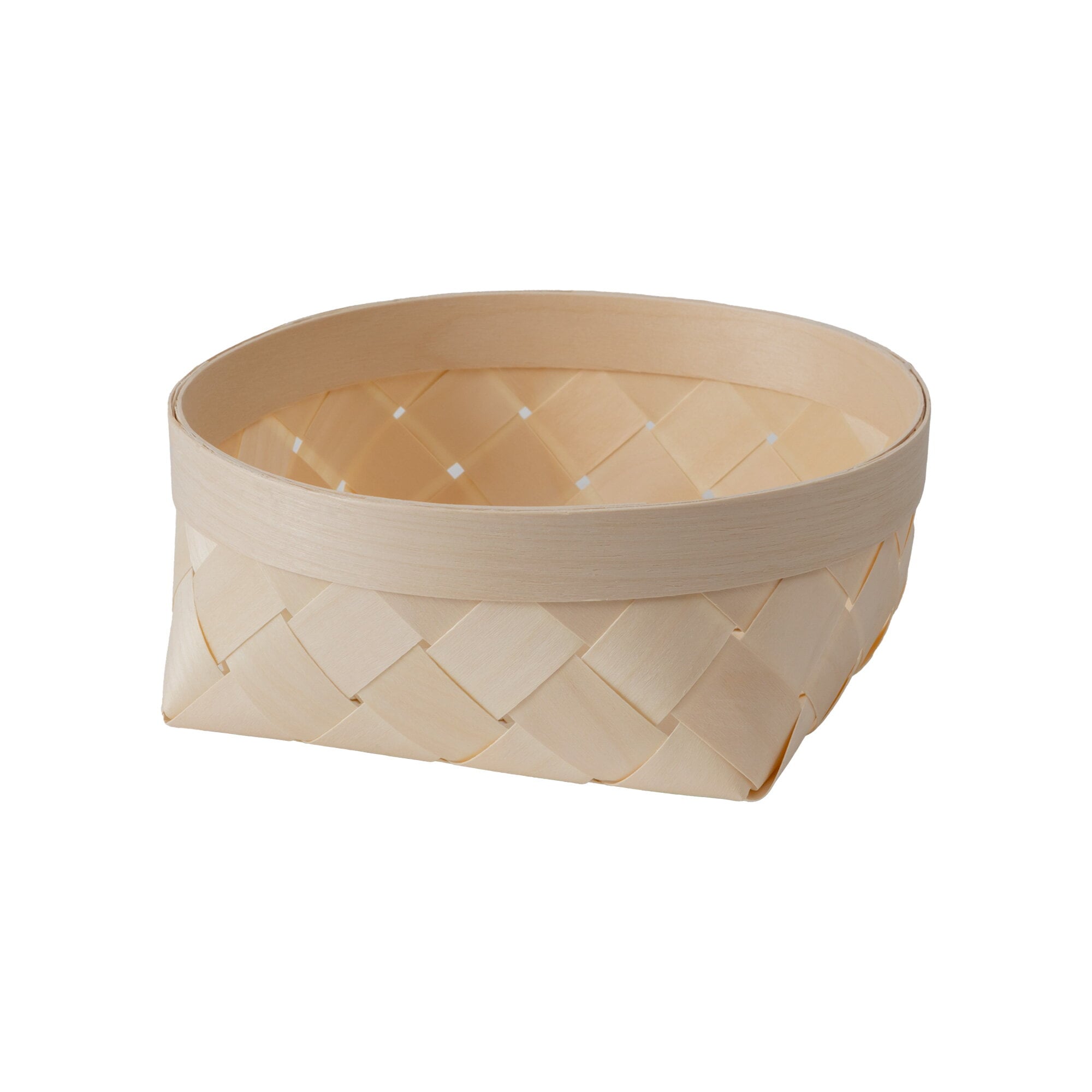 Verso Design Silva bread basket, M, natural birch | Finnish Design Shop