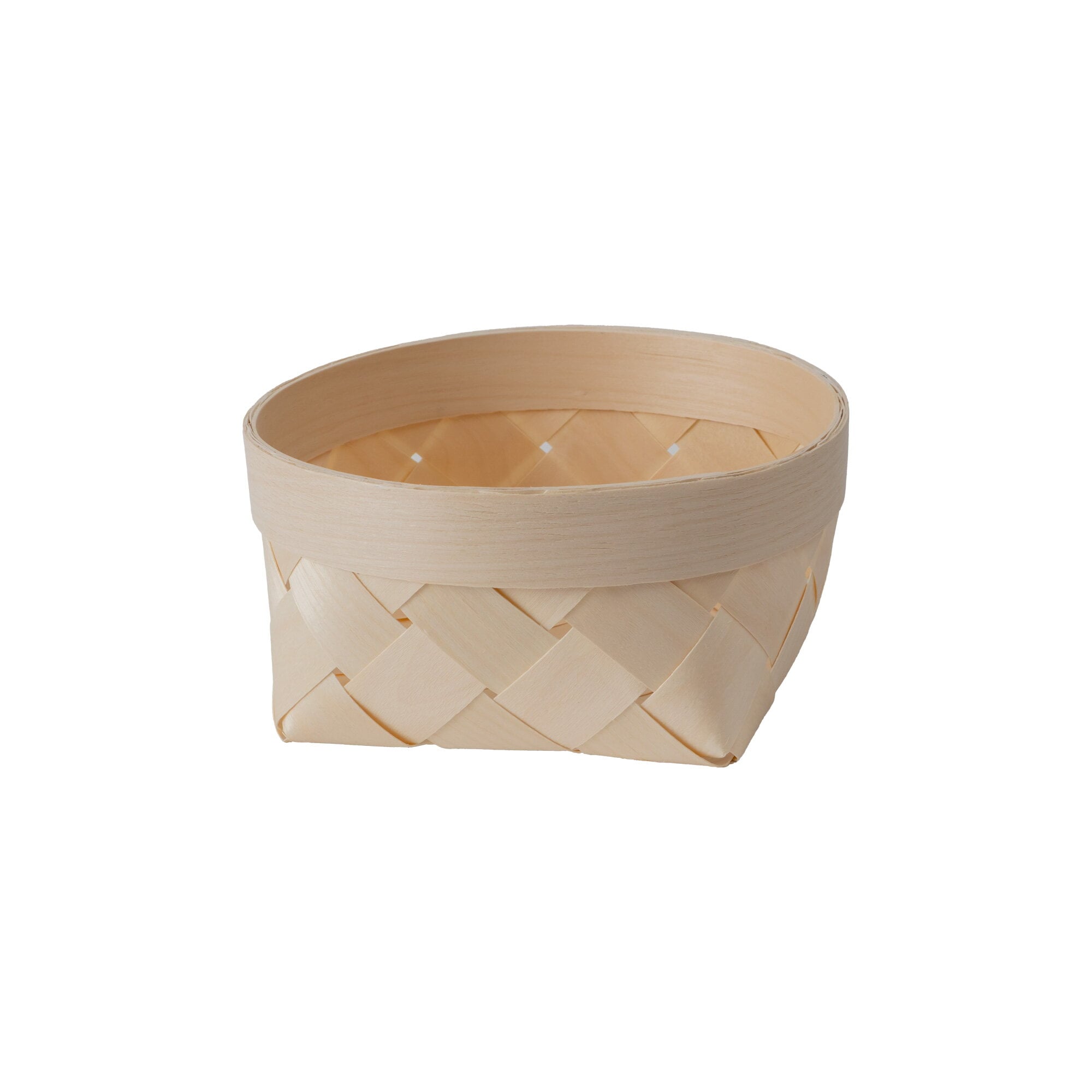 Verso Design Silva bread basket, S, natural birch | Finnish Design Shop