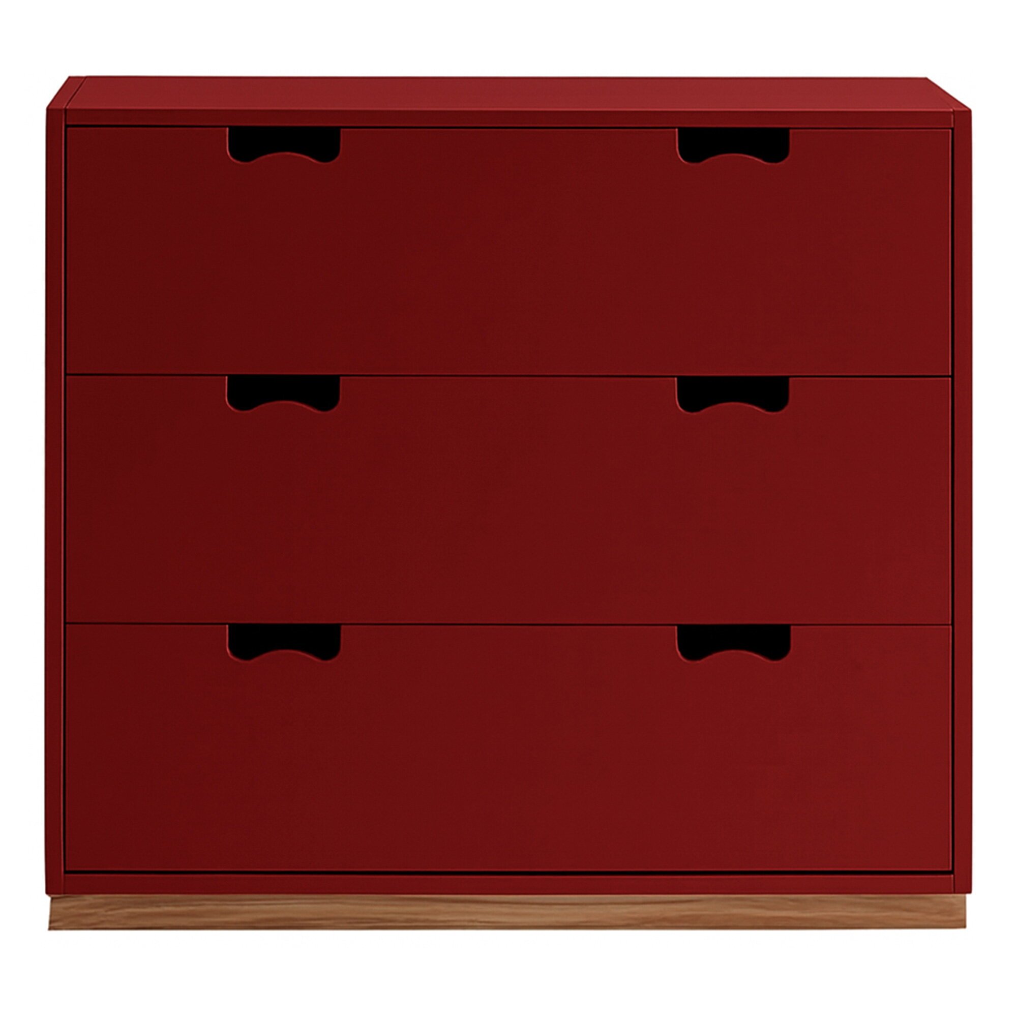 Asplund Snow drawer A3, brown red | Finnish Design Shop