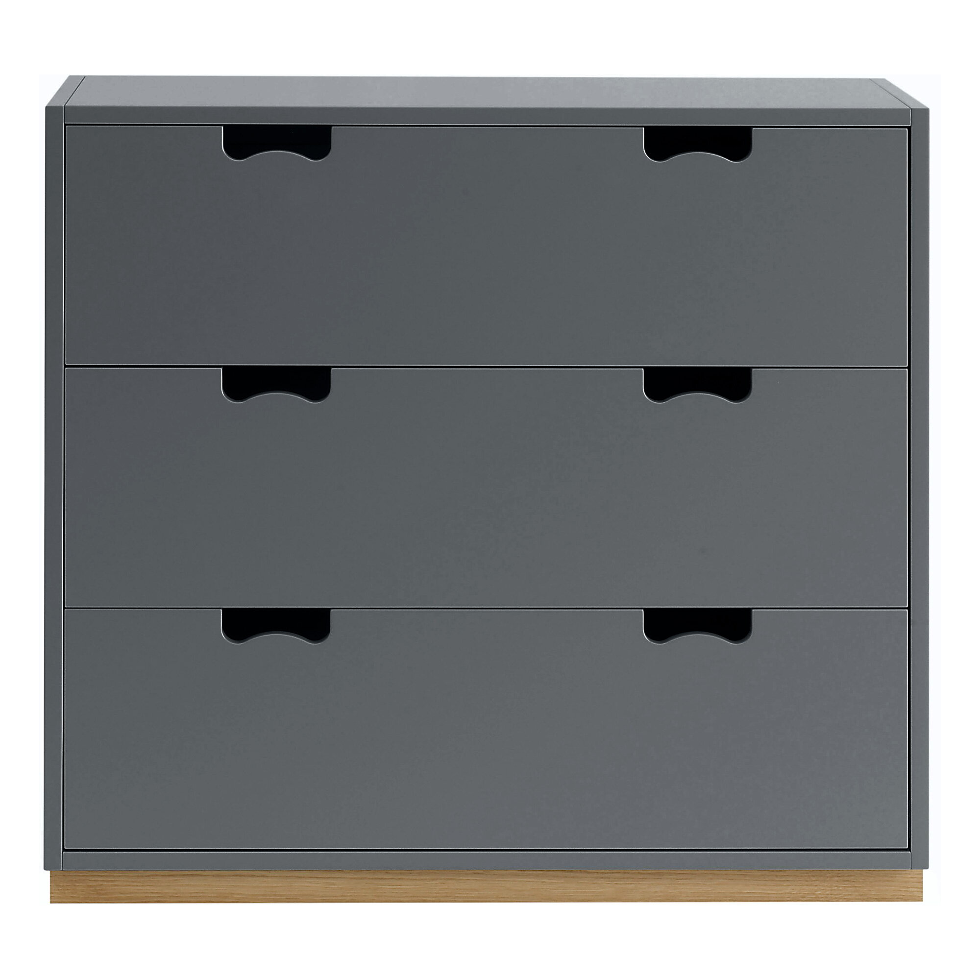 Asplund Cassetto Snow A3, grigio tempesta | Finnish Design Shop