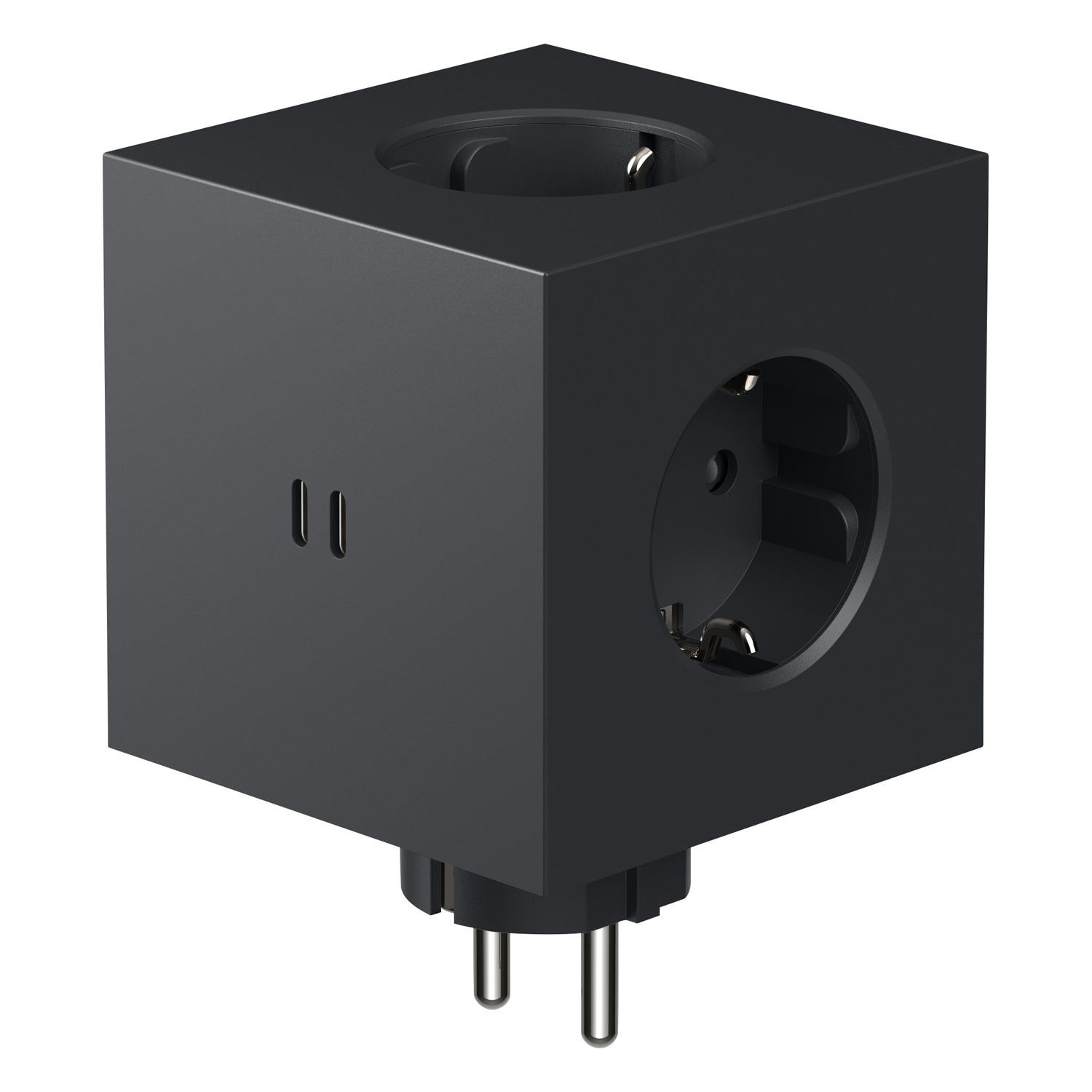 Avolt Square 2 USB-C-Mehrfachsteckdose, Stockholm Black | Finnish ...