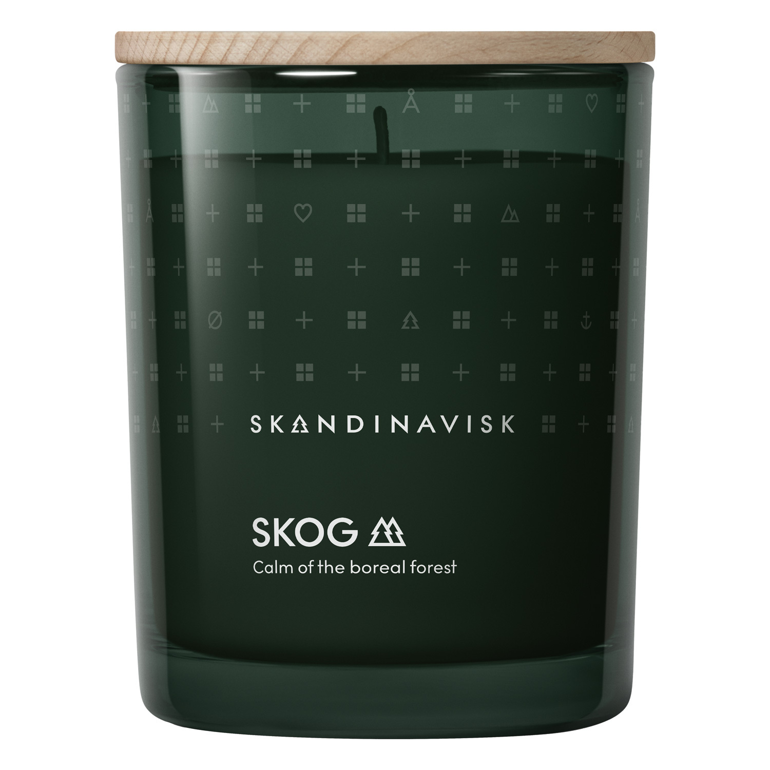 Skandinavisk Scented candle with lid, SKOG, large, special edition ...