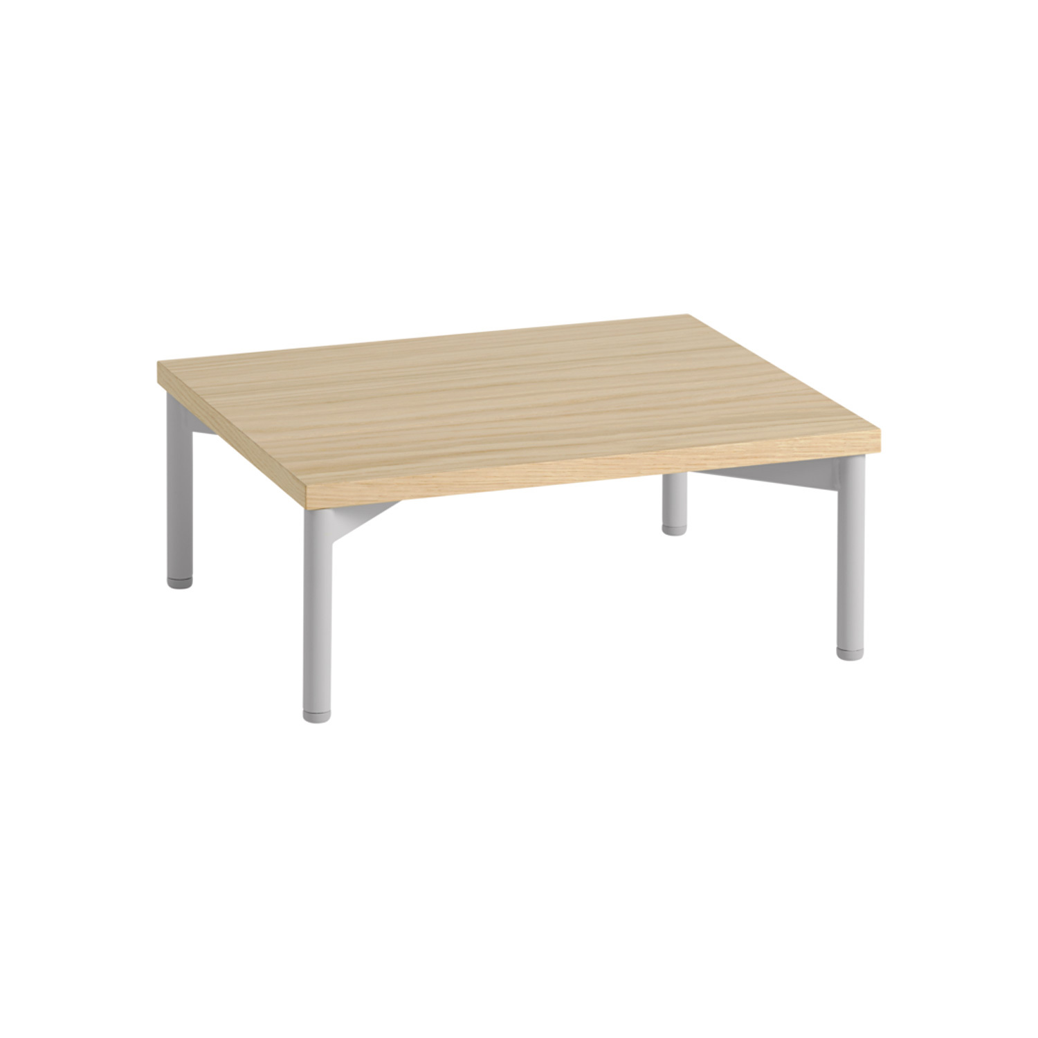 Muuto Stacked podium with tube base, 43,5 x 35 x 17 cm, oak | Finnish ...