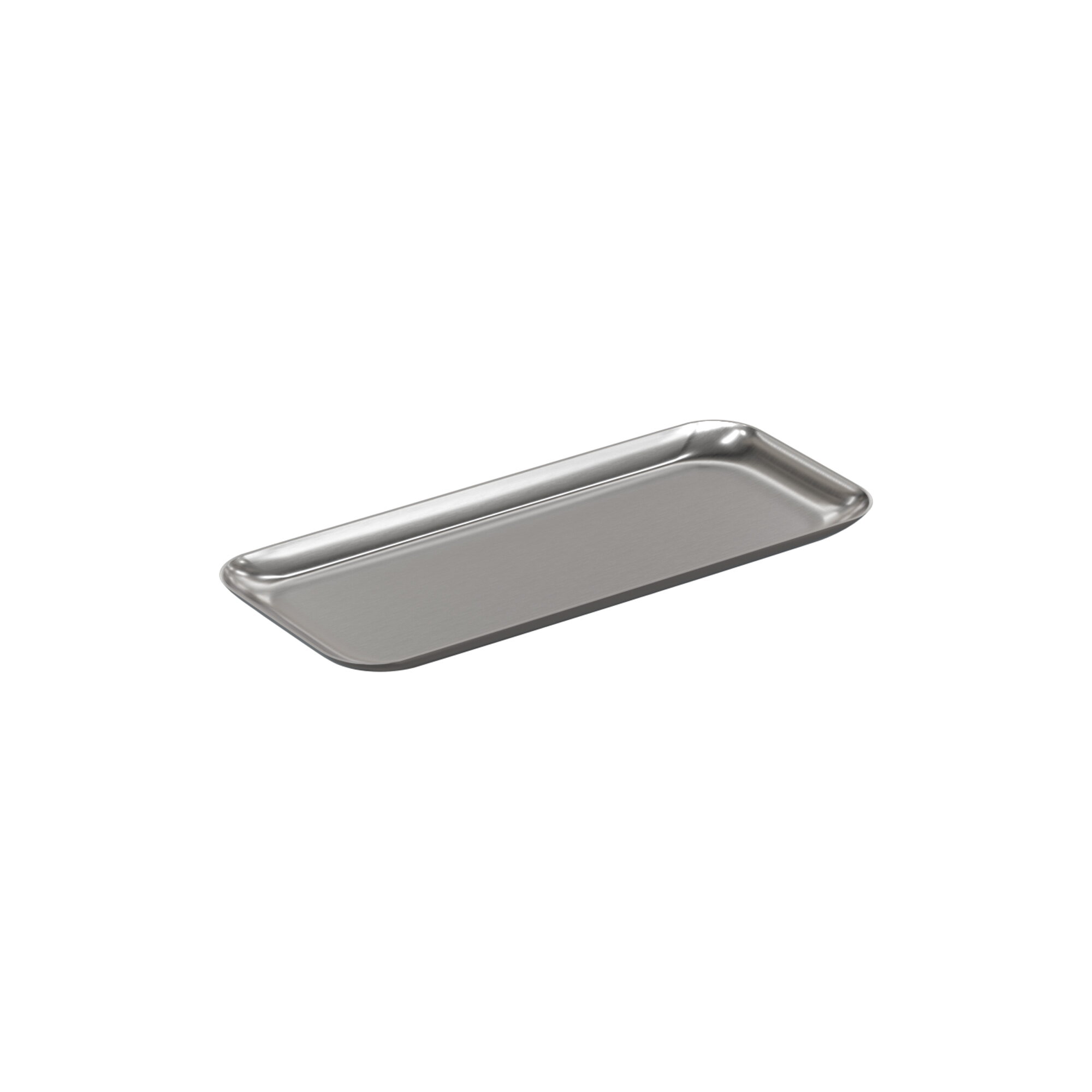 Nichba Stainless steel tray, small, 10 x 22 cm | Finnish Design Shop