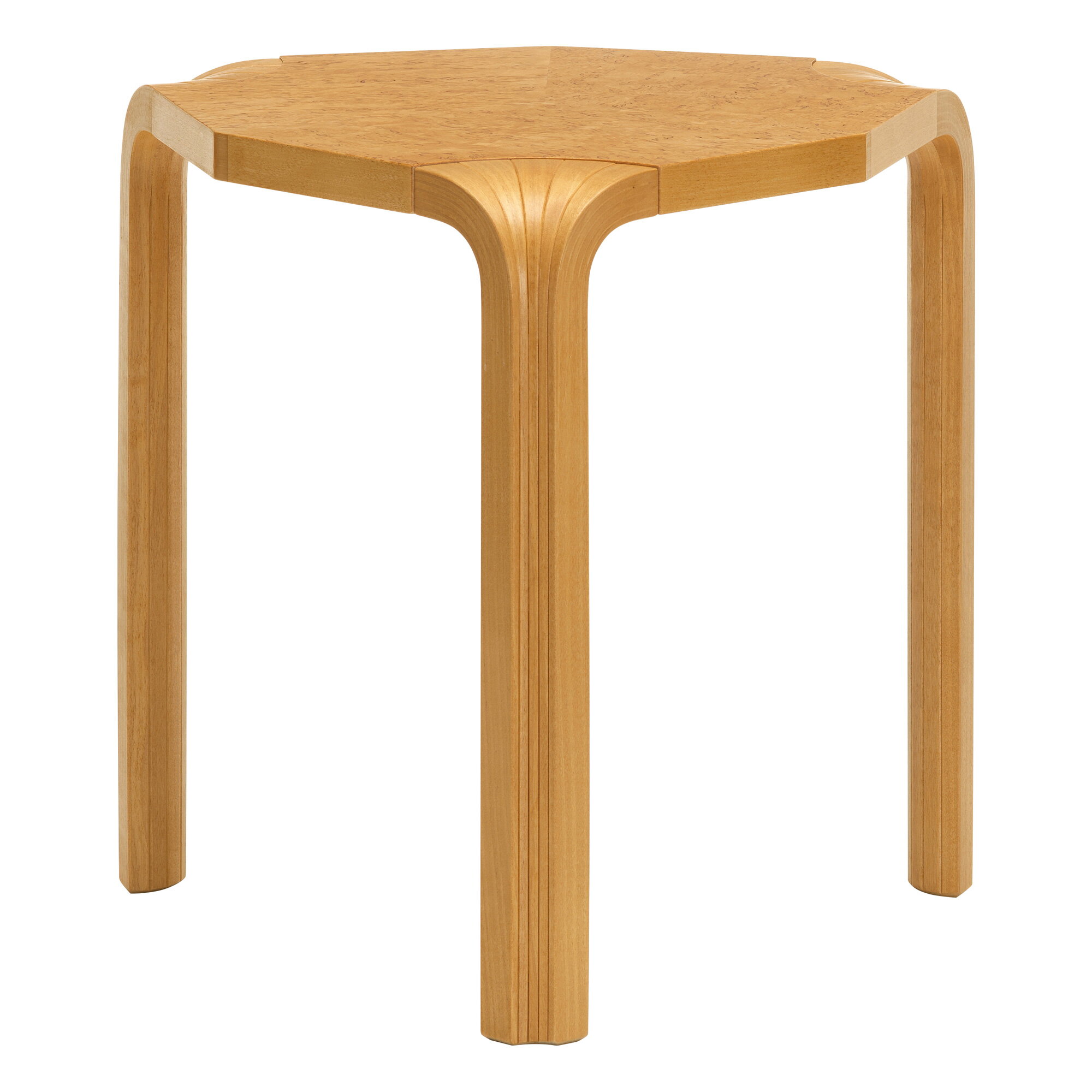 Artek Aalto stool X602, honey stained birch | Finnish Design Shop