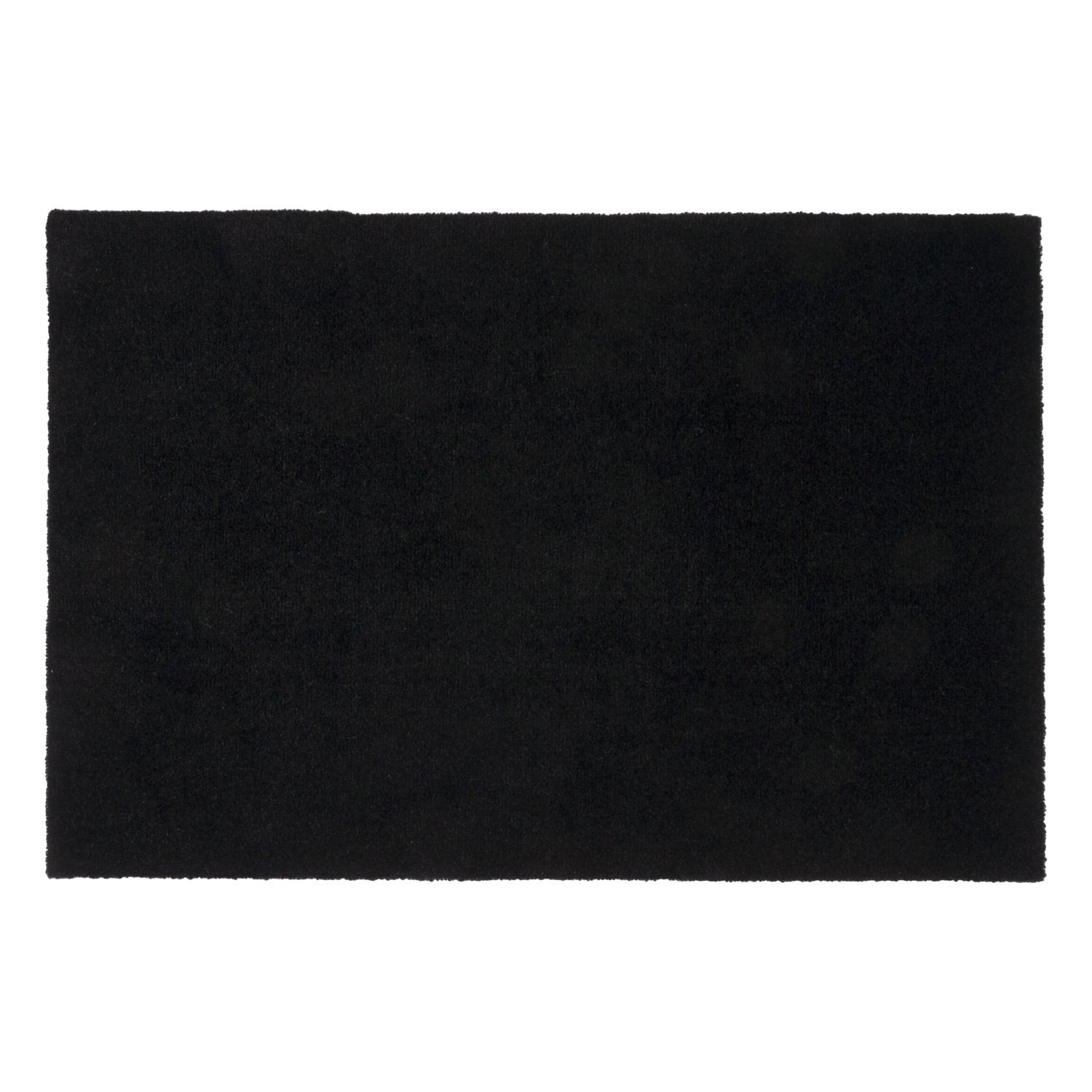 Tica Copenhagen Uni color rug, 60 x 90 cm, black | Finnish Design Shop UK