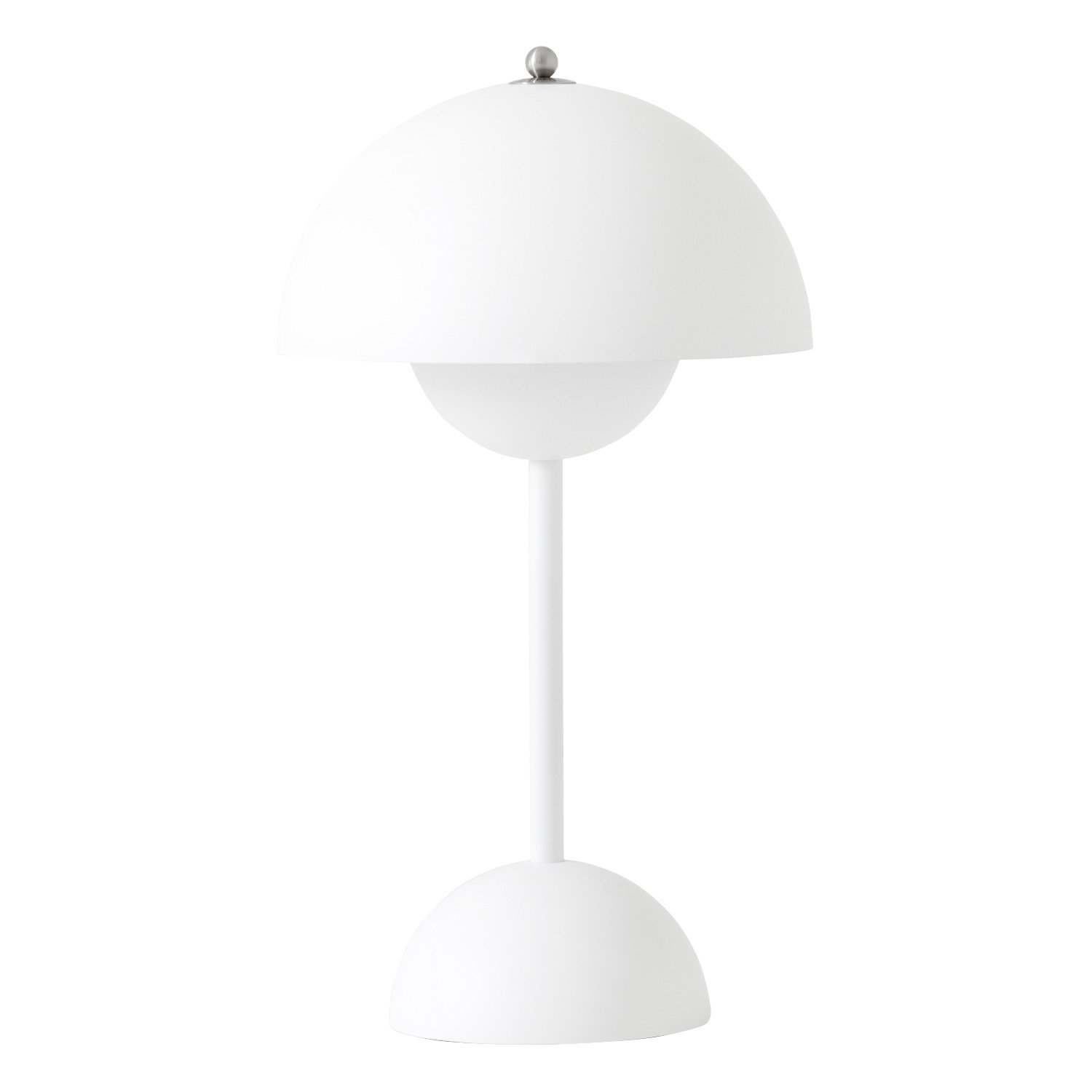 &Tradition Flowerpot VP9 portable table lamp, matt white | Finnish ...