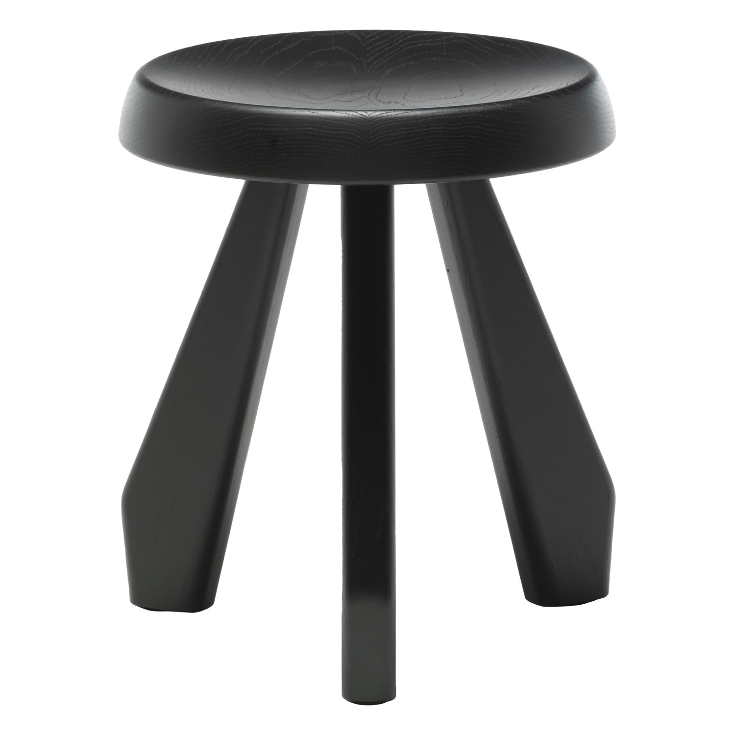 Cassina Tabouret Meribel stool, black stained oak | Finnish Design Shop