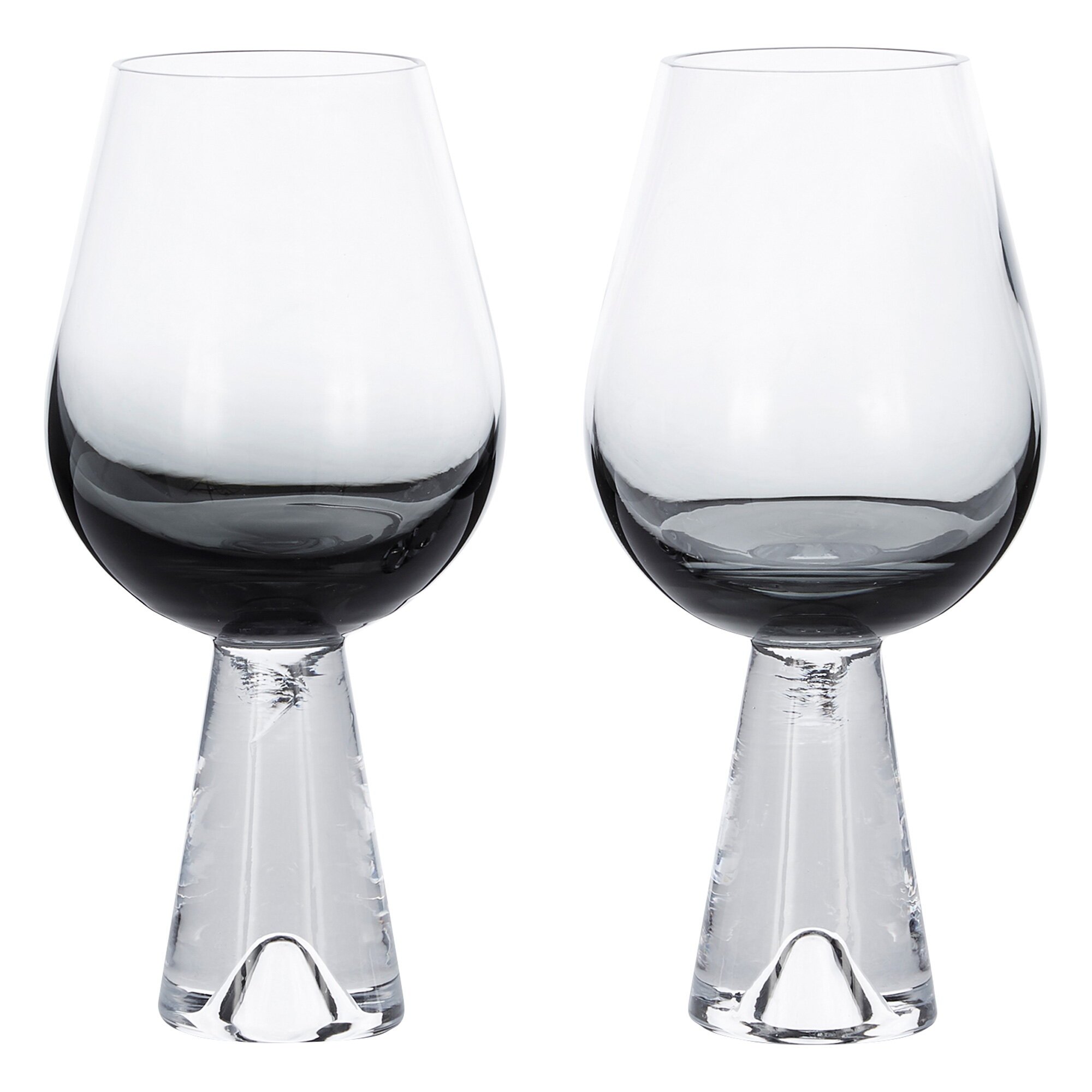 Tom Dixon Tank wine glass, 2 pcs, black | Finnish Design Shop