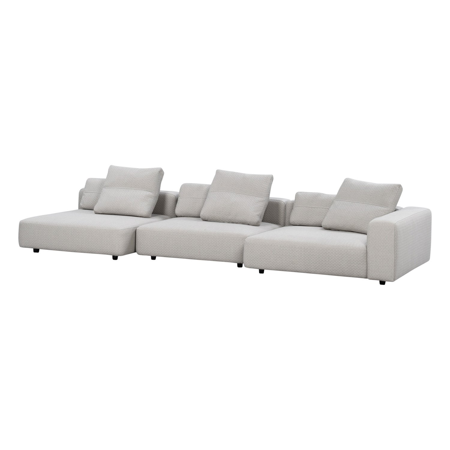 Interface Toast Sofa, 405 cm, rechts, Arc 05, Beige | Finnish Design Shop