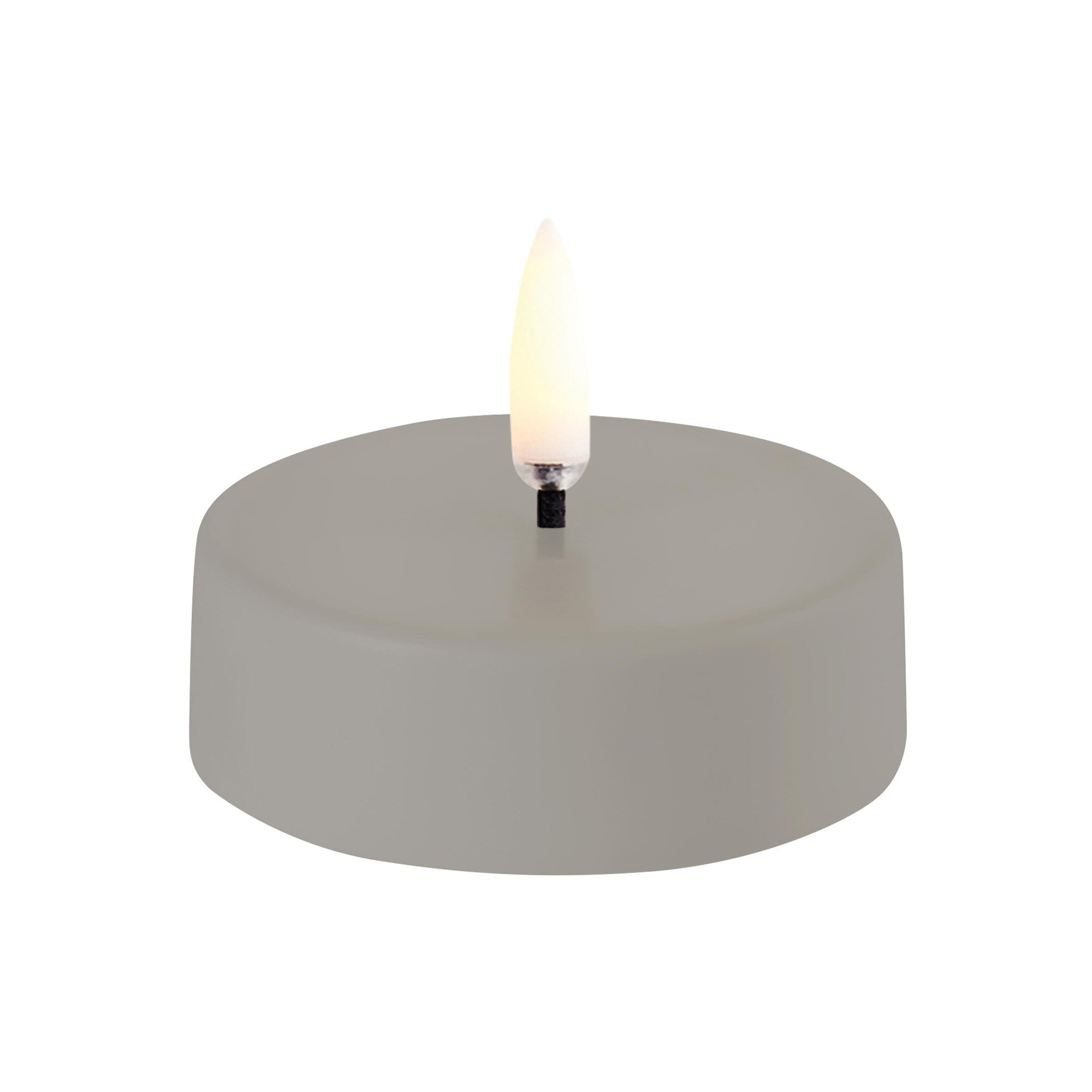 Uyuni Lighting Rechargeable LED maxi tealight candle, 6 x 2,3 cm ...