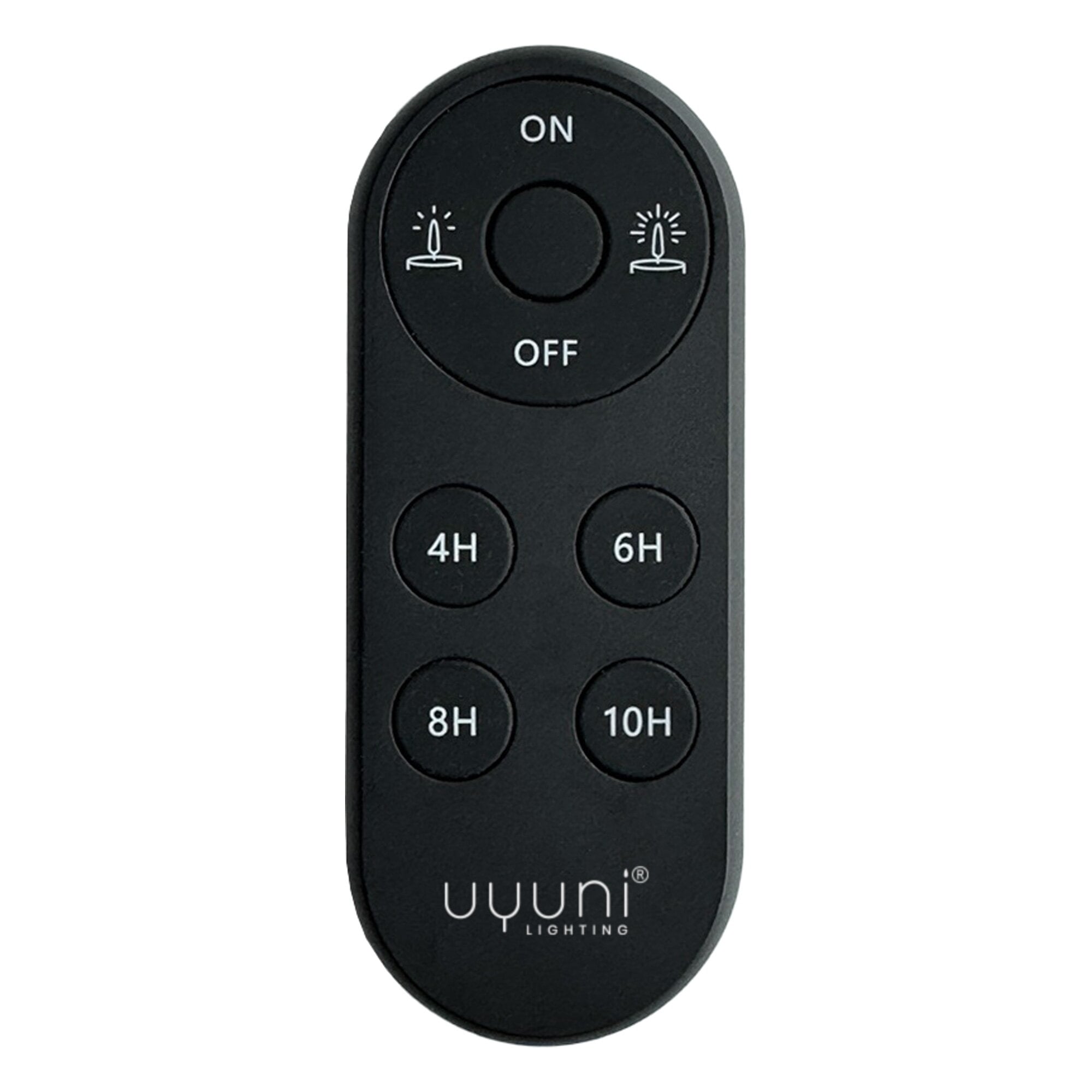 Uyuni Lighting Remote control for LED candles, oval, black | Finnish ...