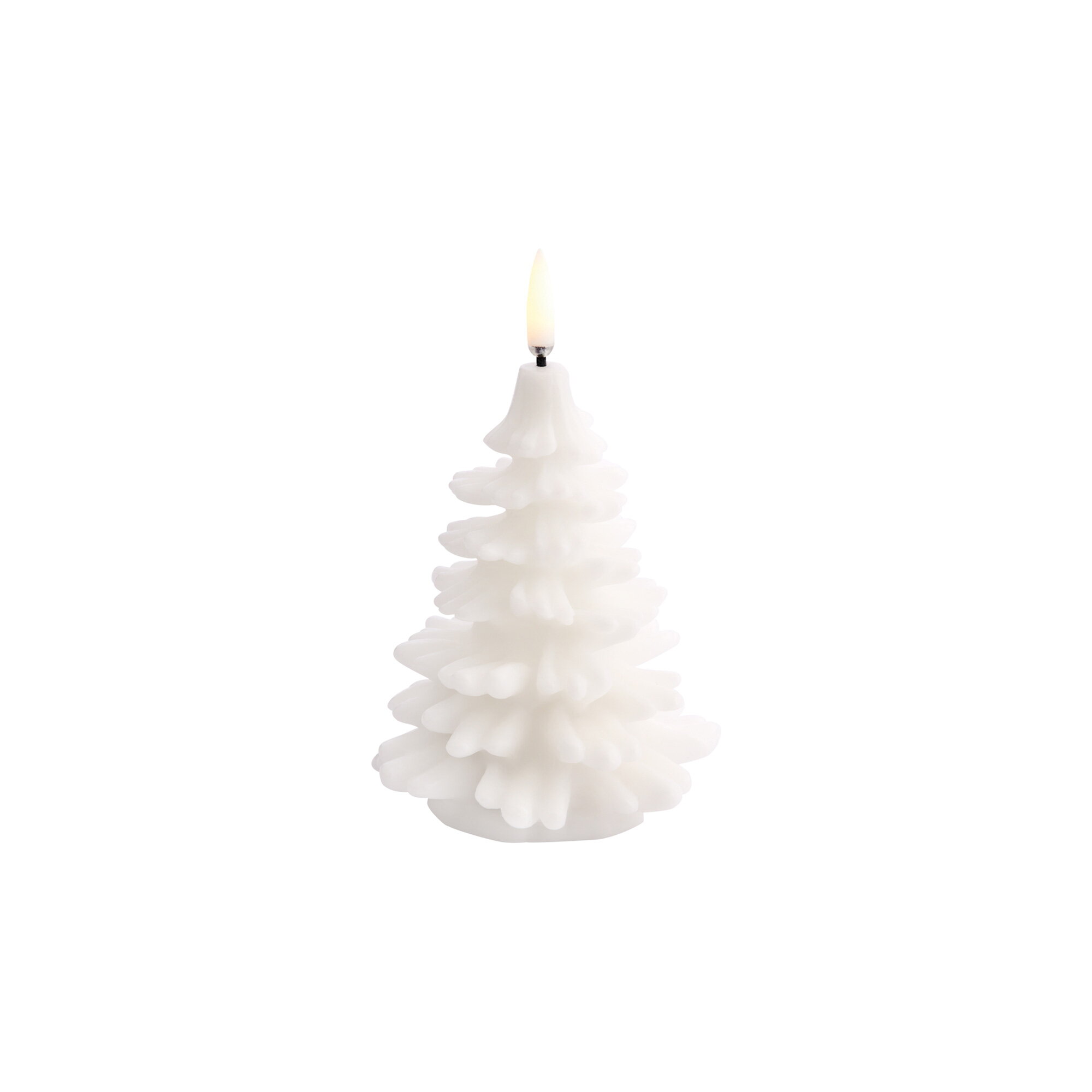 Uyuni Lighting LED Christmas tree candle, 9 x 12 cm, nordic white ...