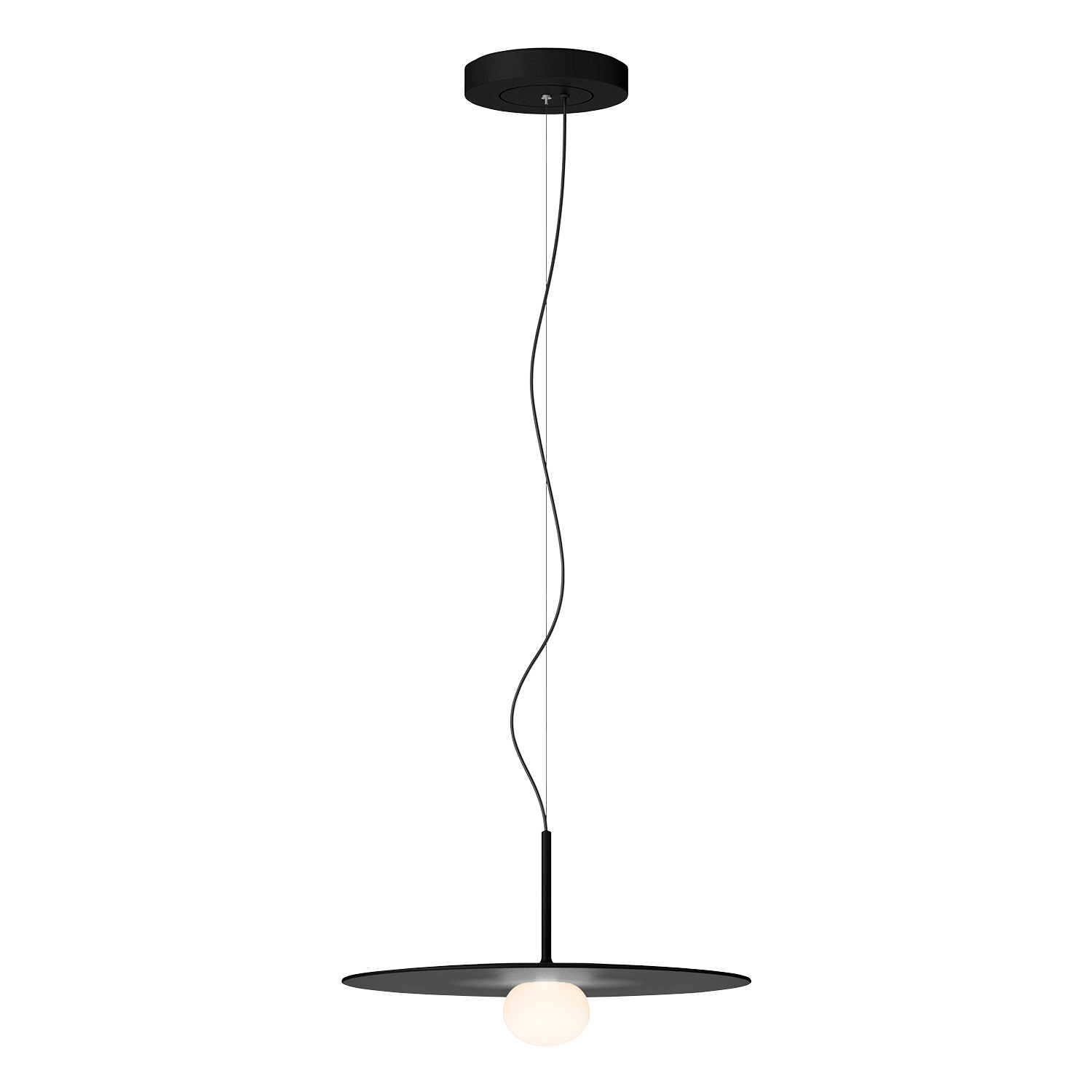 Vibia Tempo 5776 pendant, graphite | Finnish Design Shop