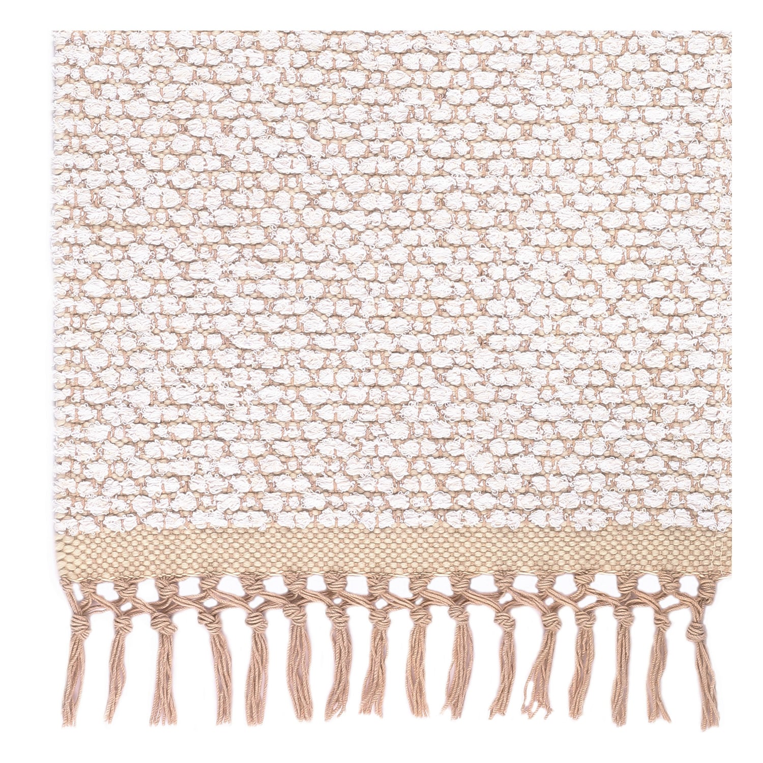 VM Carpet Duo Popcorn rug, white | Finnish Design Shop