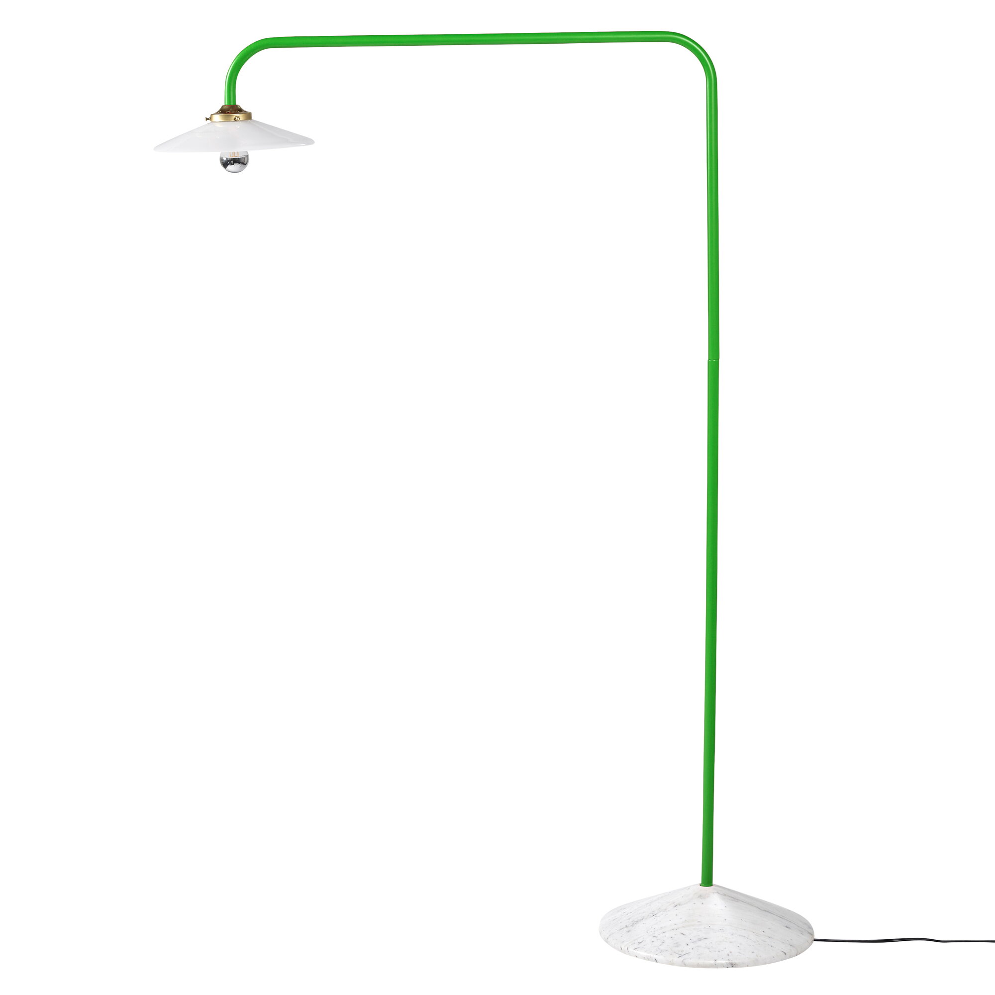 valerie_objects Standing Lamp Marble N°1, green | Finnish Design Shop