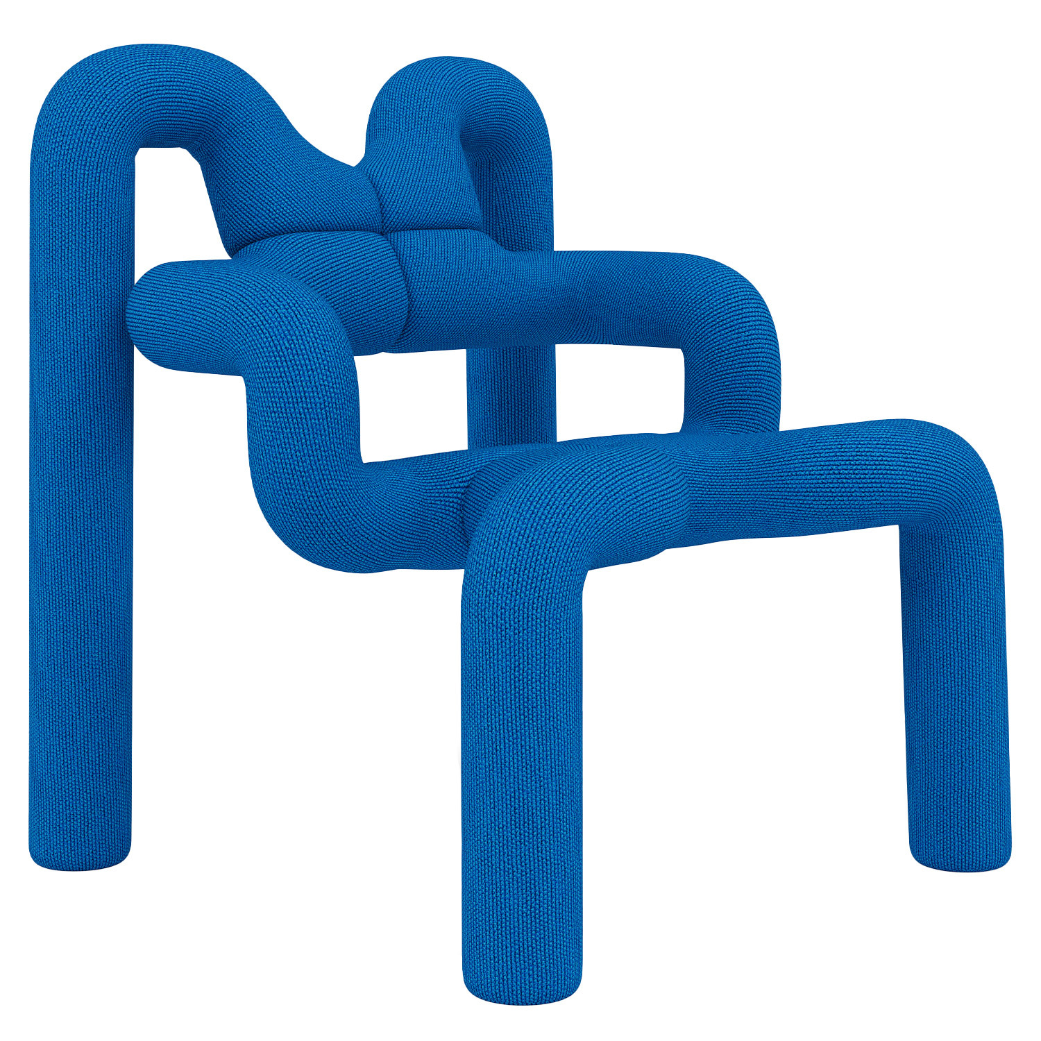 Varier Ekstrem nojatuoli, Knit 025 Pool | Finnish Design Shop