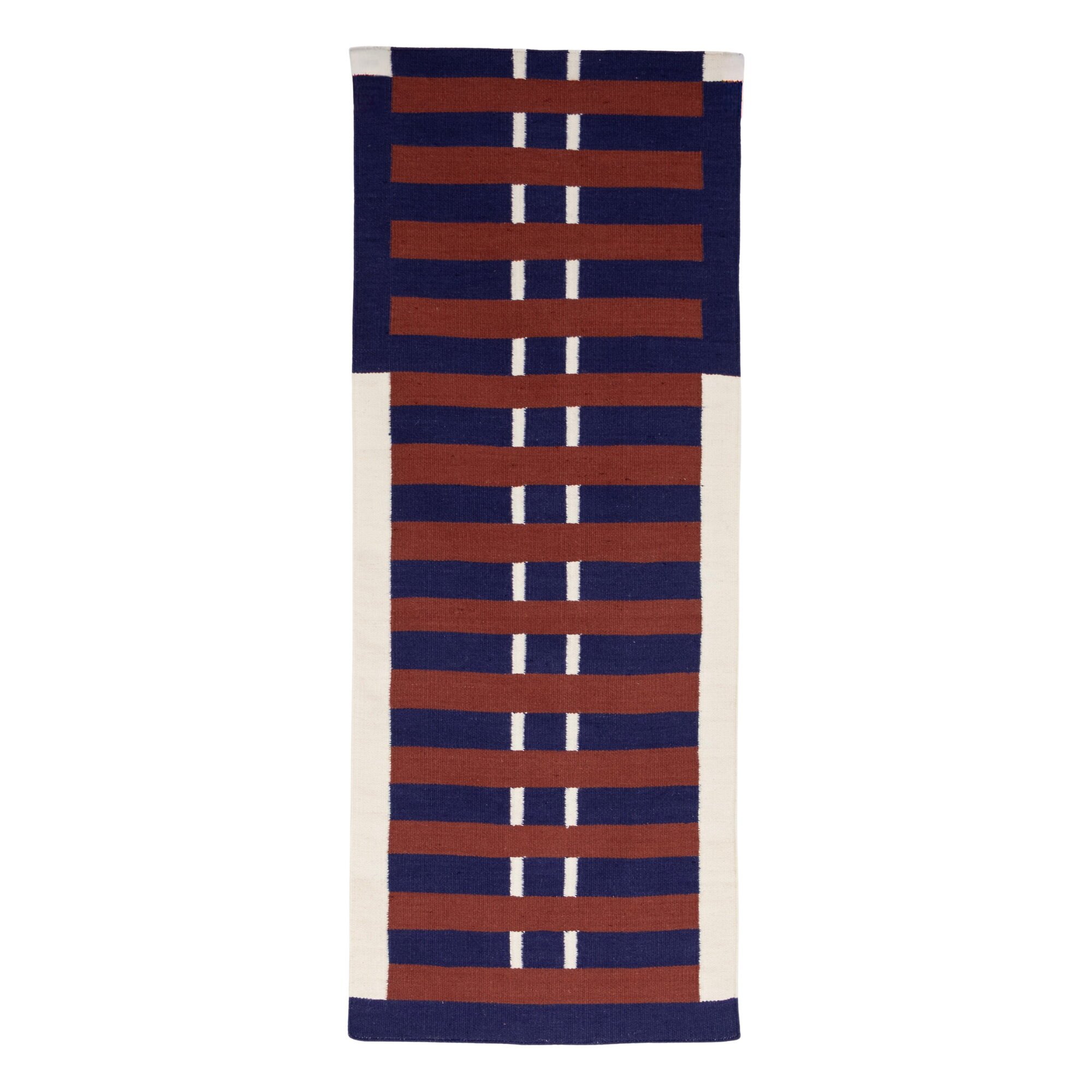 Woven Works Trace rug, dark blue | Finnish Design Shop