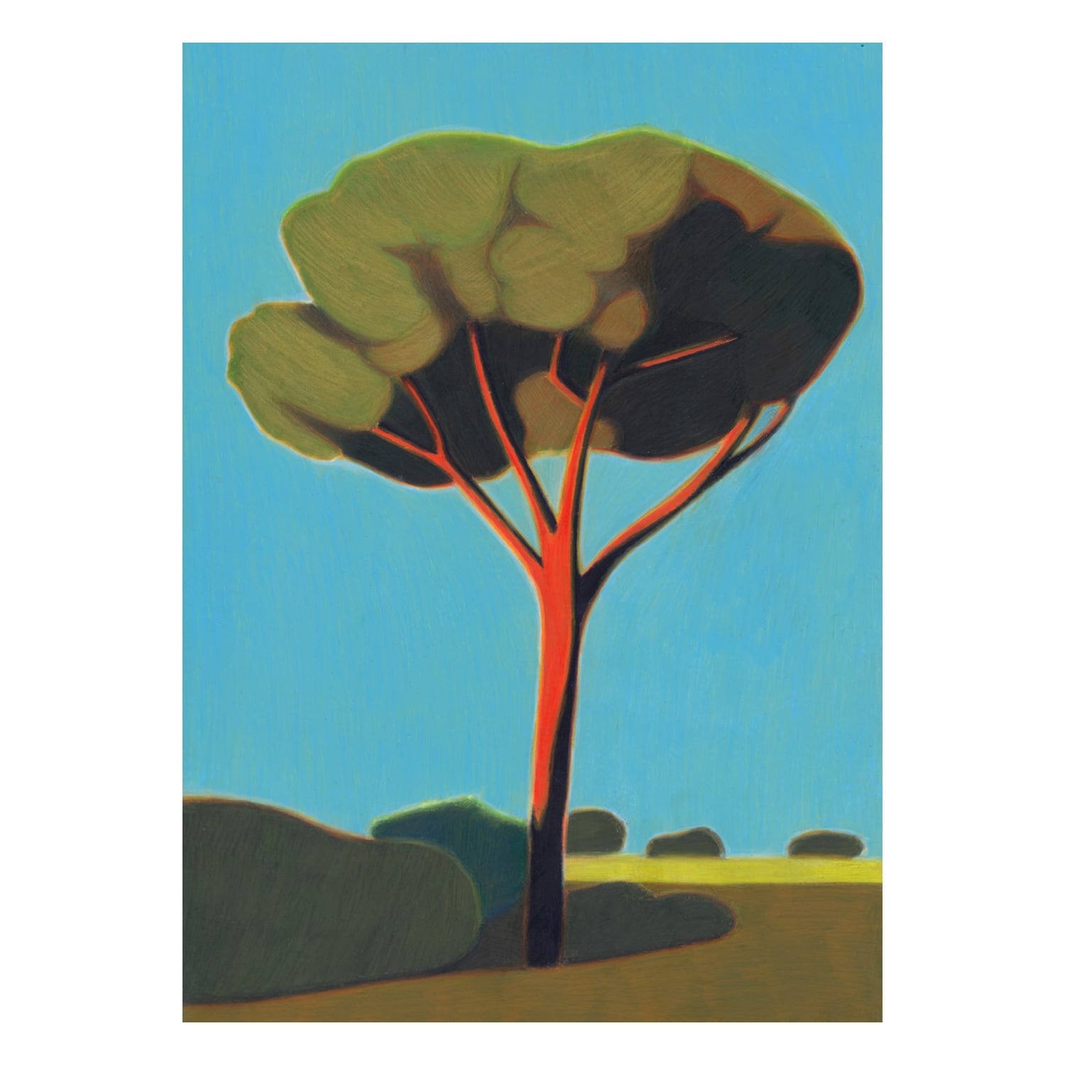Paper Collective Pinetree in Toscana póster | Finnish Design Shop