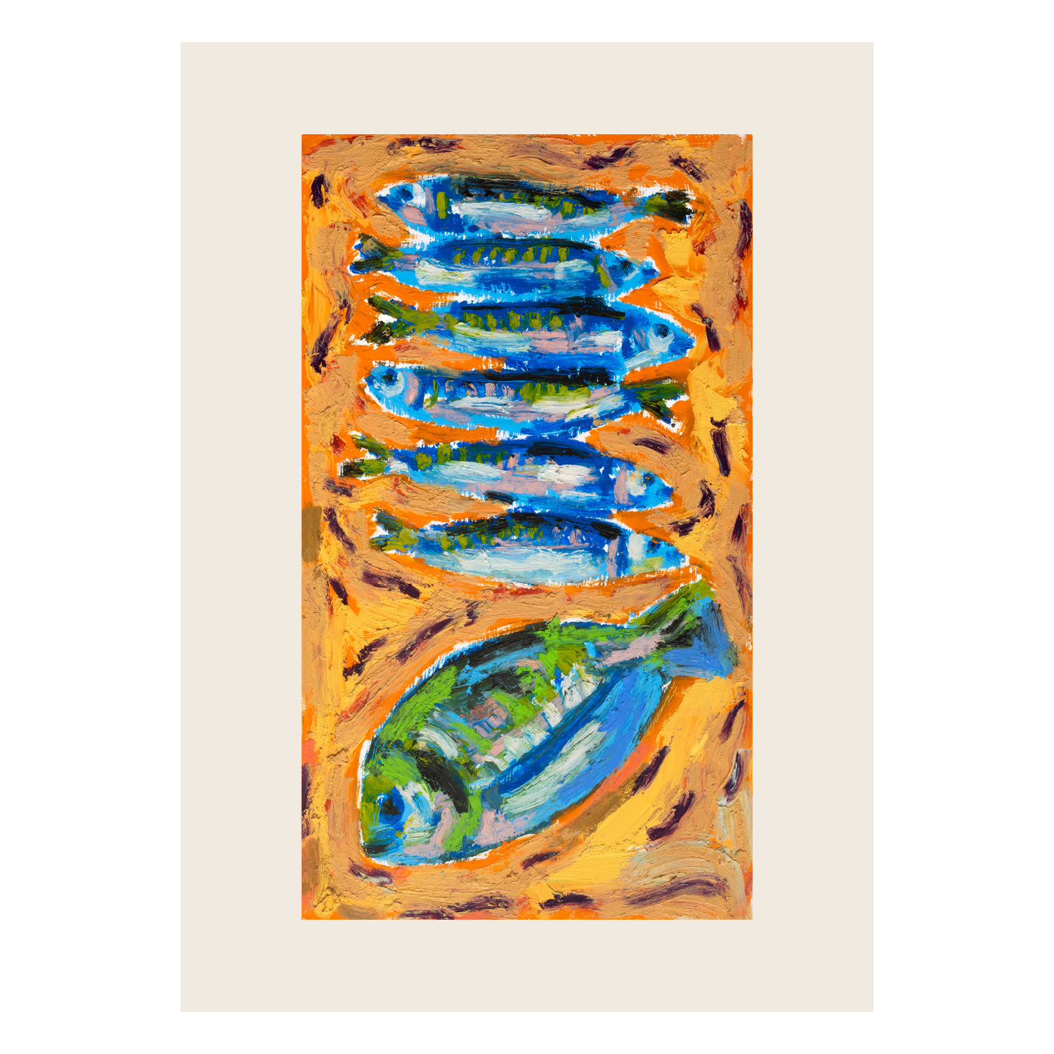 Paper Collective Seven Fish poster | Finnish Design Shop