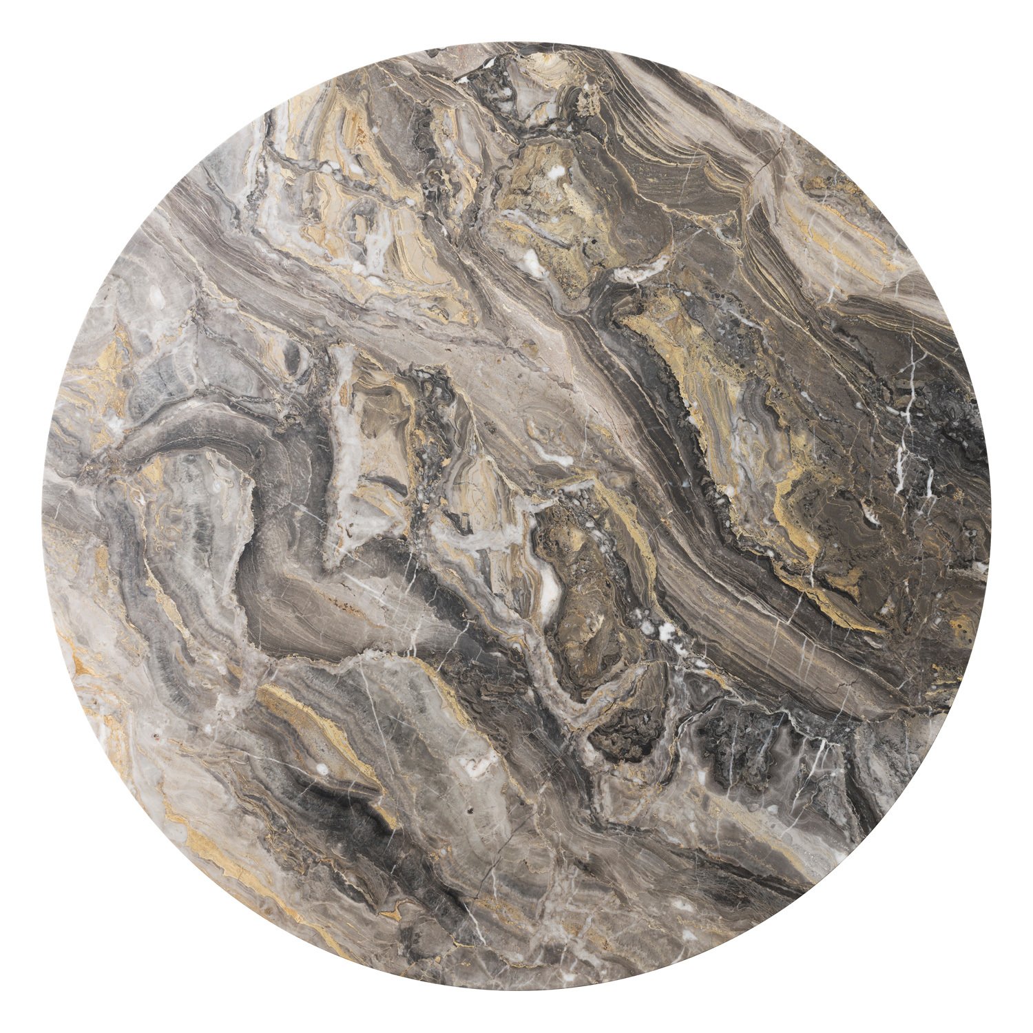 Audo Copenhagen Androgyne table top for side table, 65 cm, Grey Galaxy ...