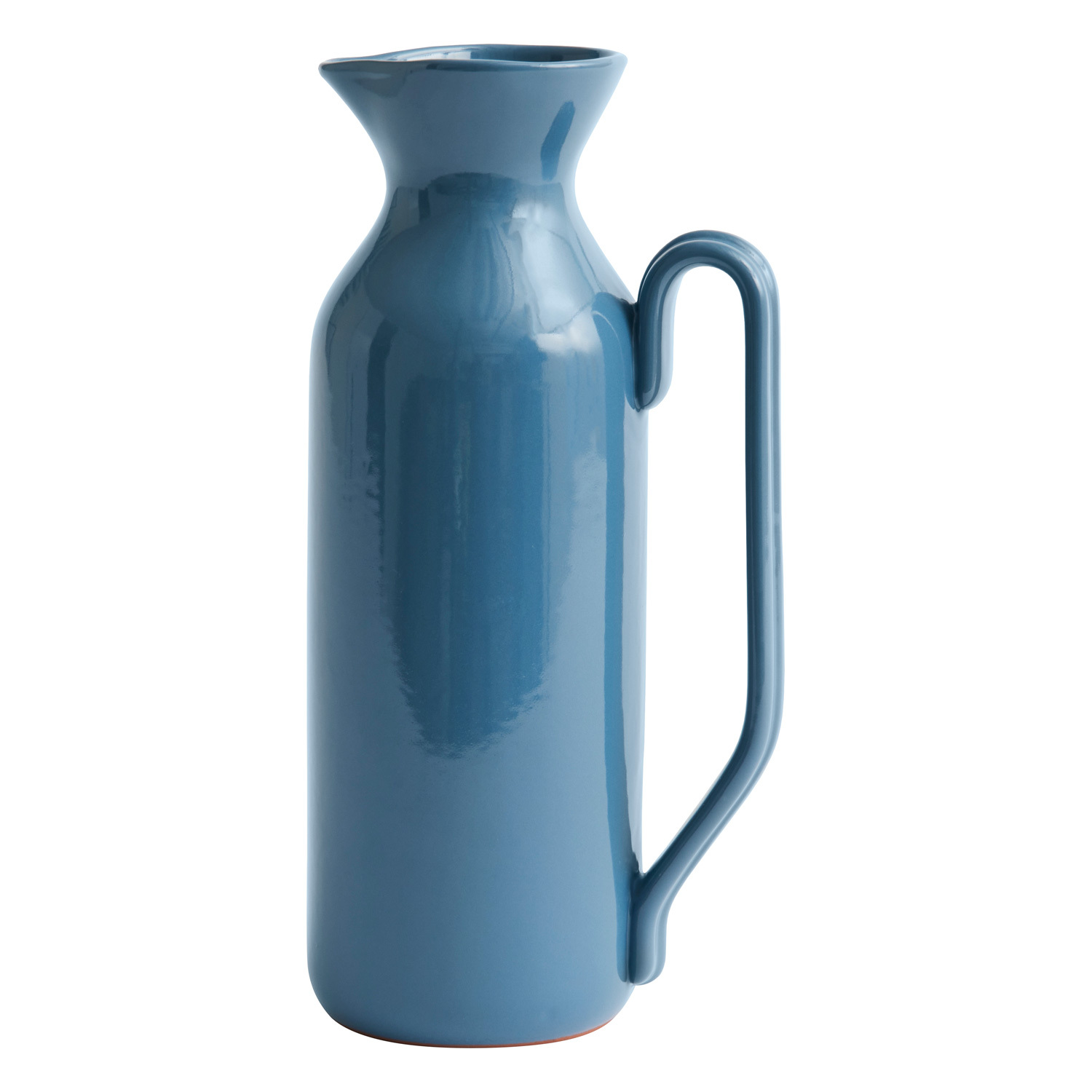 HAY Barro jug, tall, dark blue | Finnish Design Shop